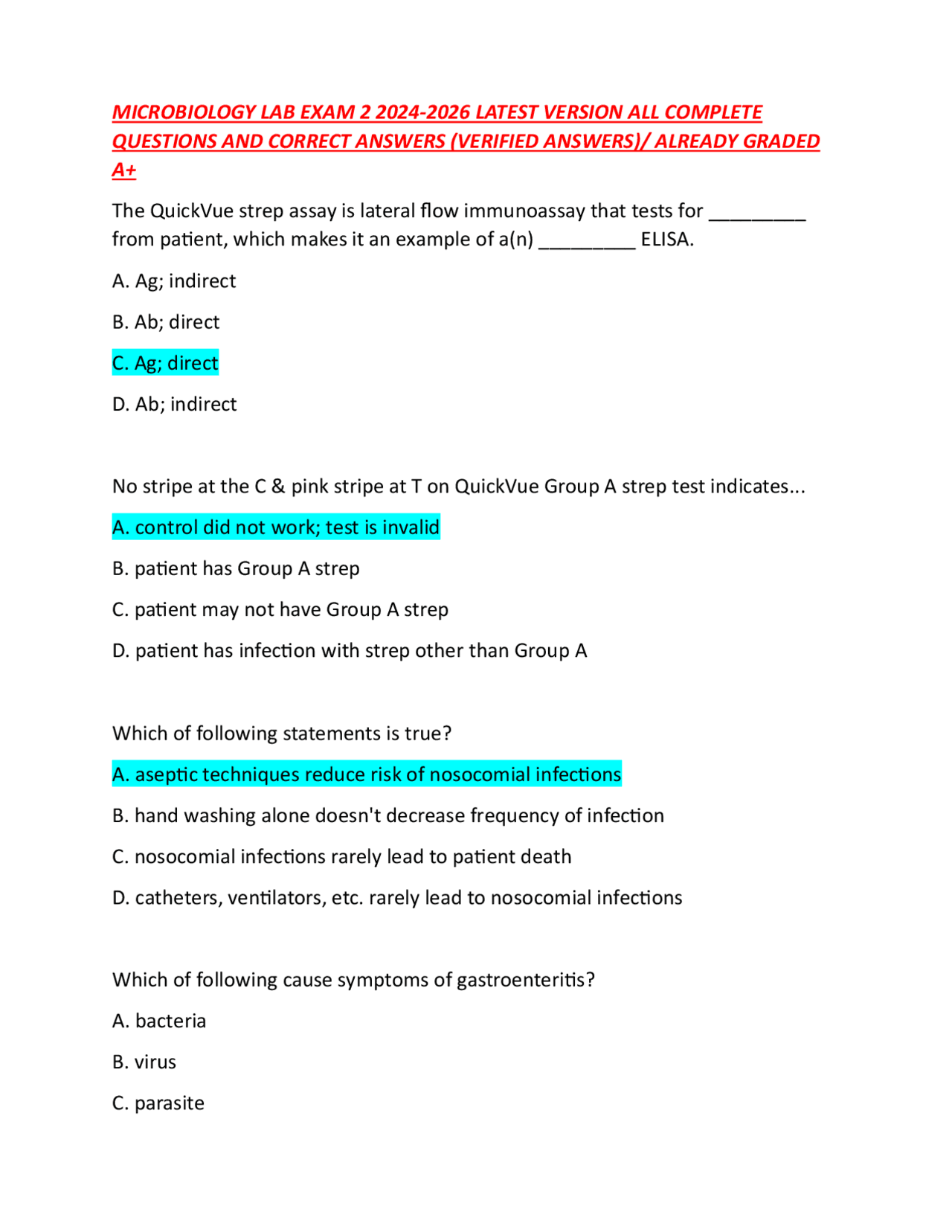 MICROBIOLOGY LAB EXAM 2 2024.pdfMICROBIOLOGY LAB EXAM 2 2024.pdf ...