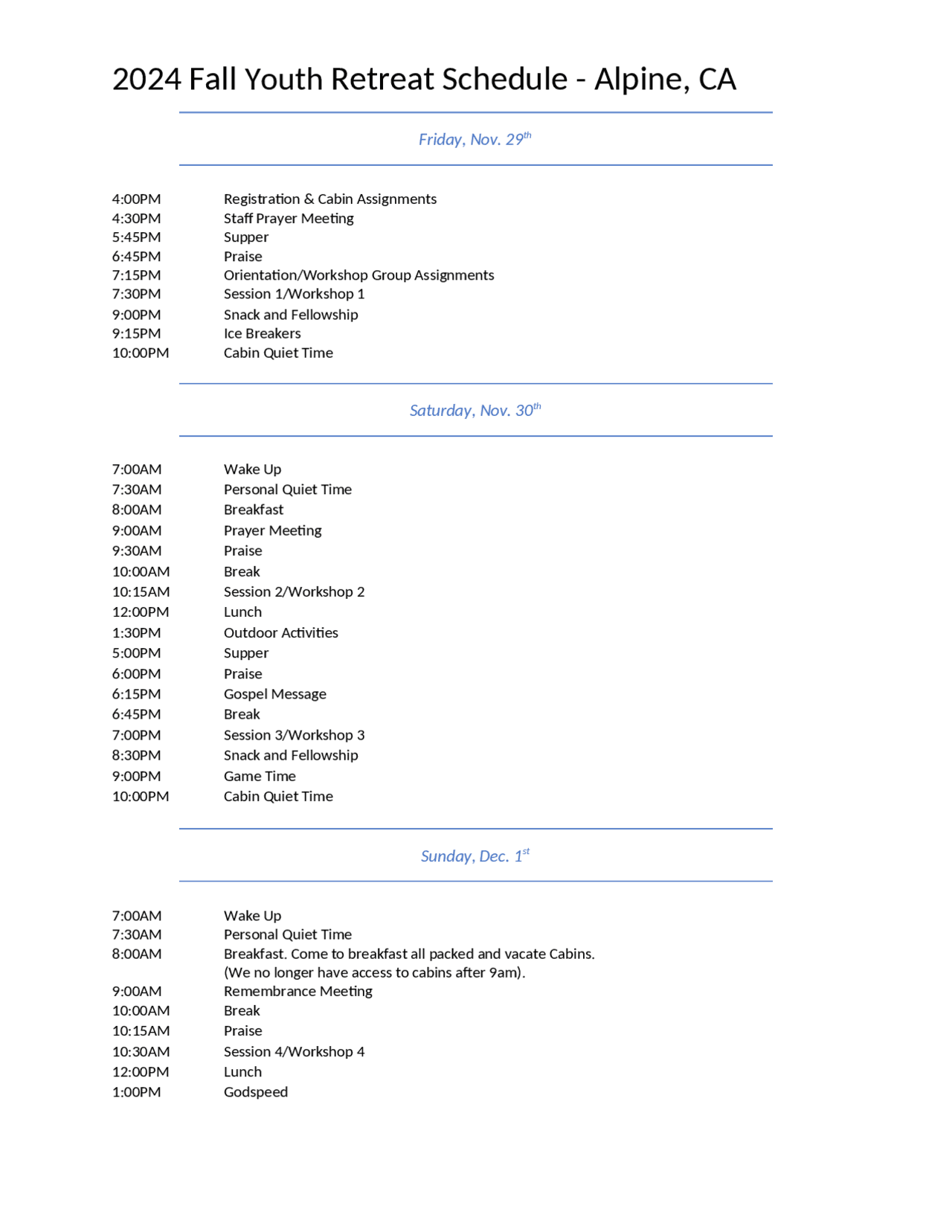 fall retreat for grace and truth | Cheat Sheet Religious studies | Docsity