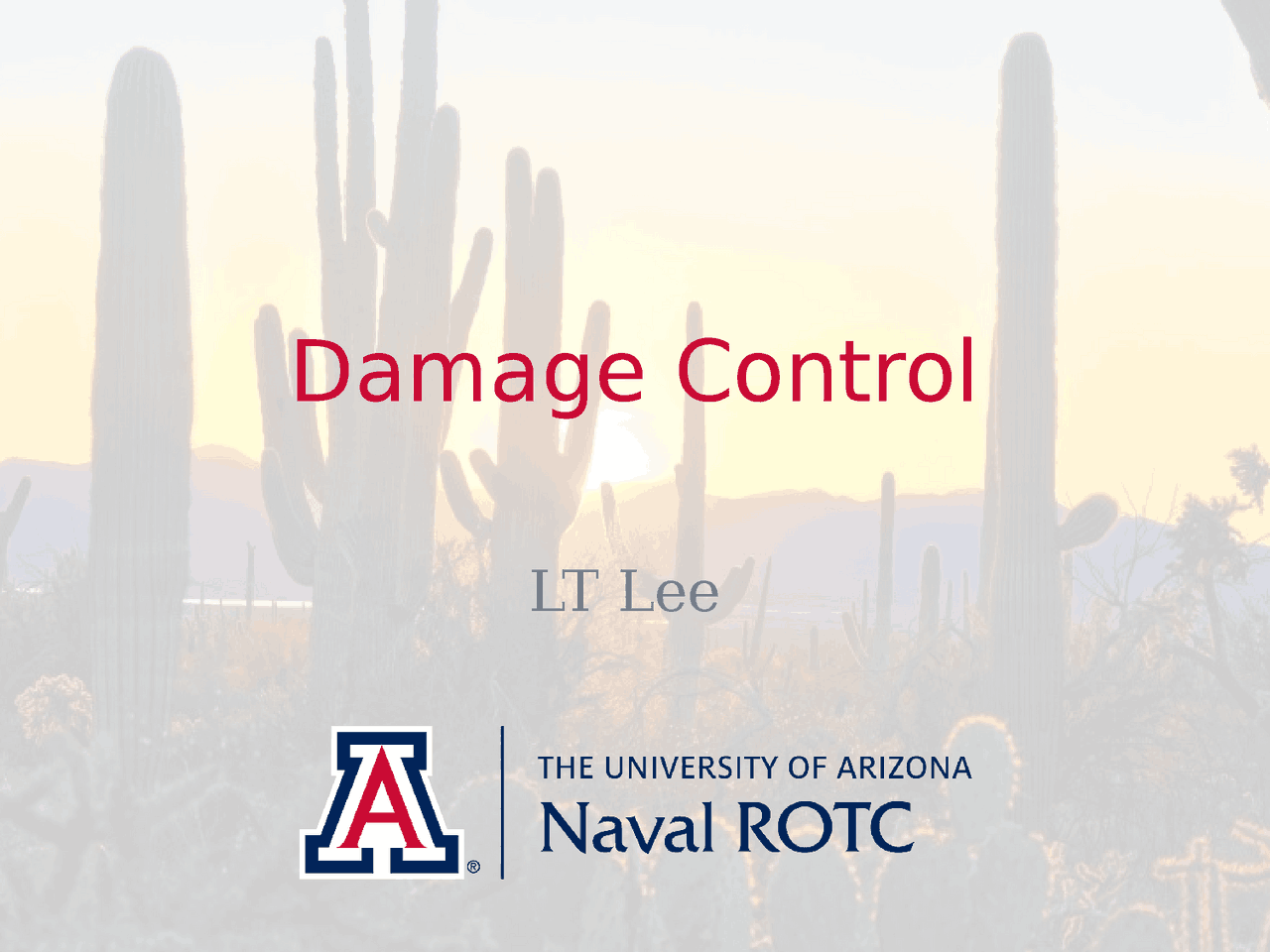 Damage Control Procedures: Firefighting, Flooding, and General Actions ...