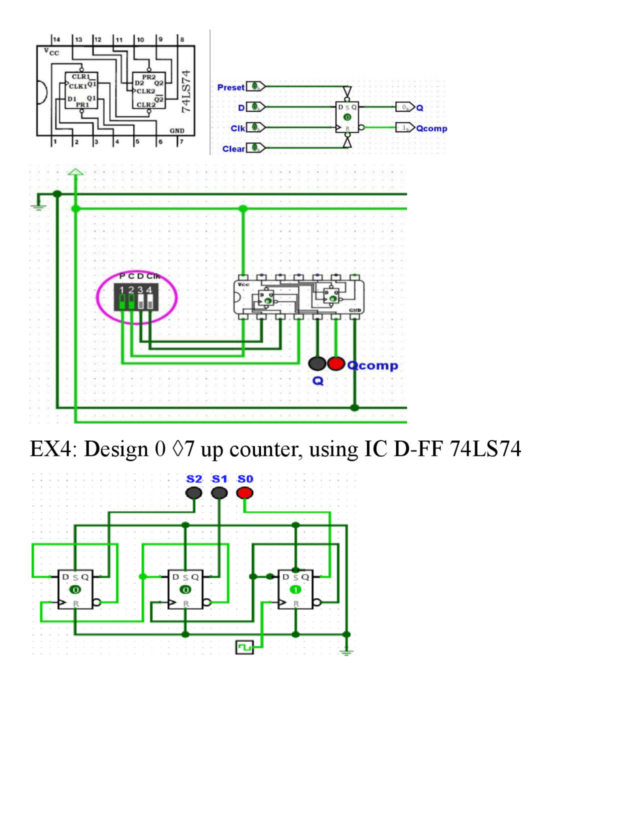 How solve this problem in computing | Exercises Electronics | Docsity