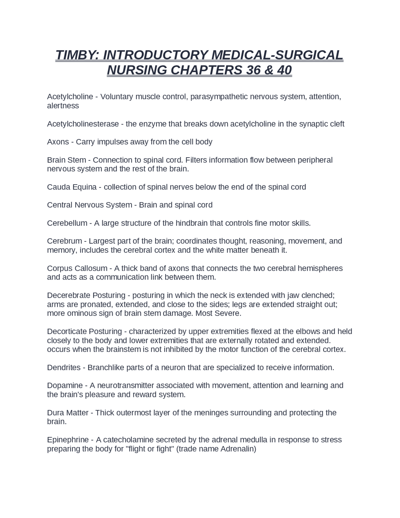 Anatomy and Physiology of the Nervous System: A Comprehensive Guide ...