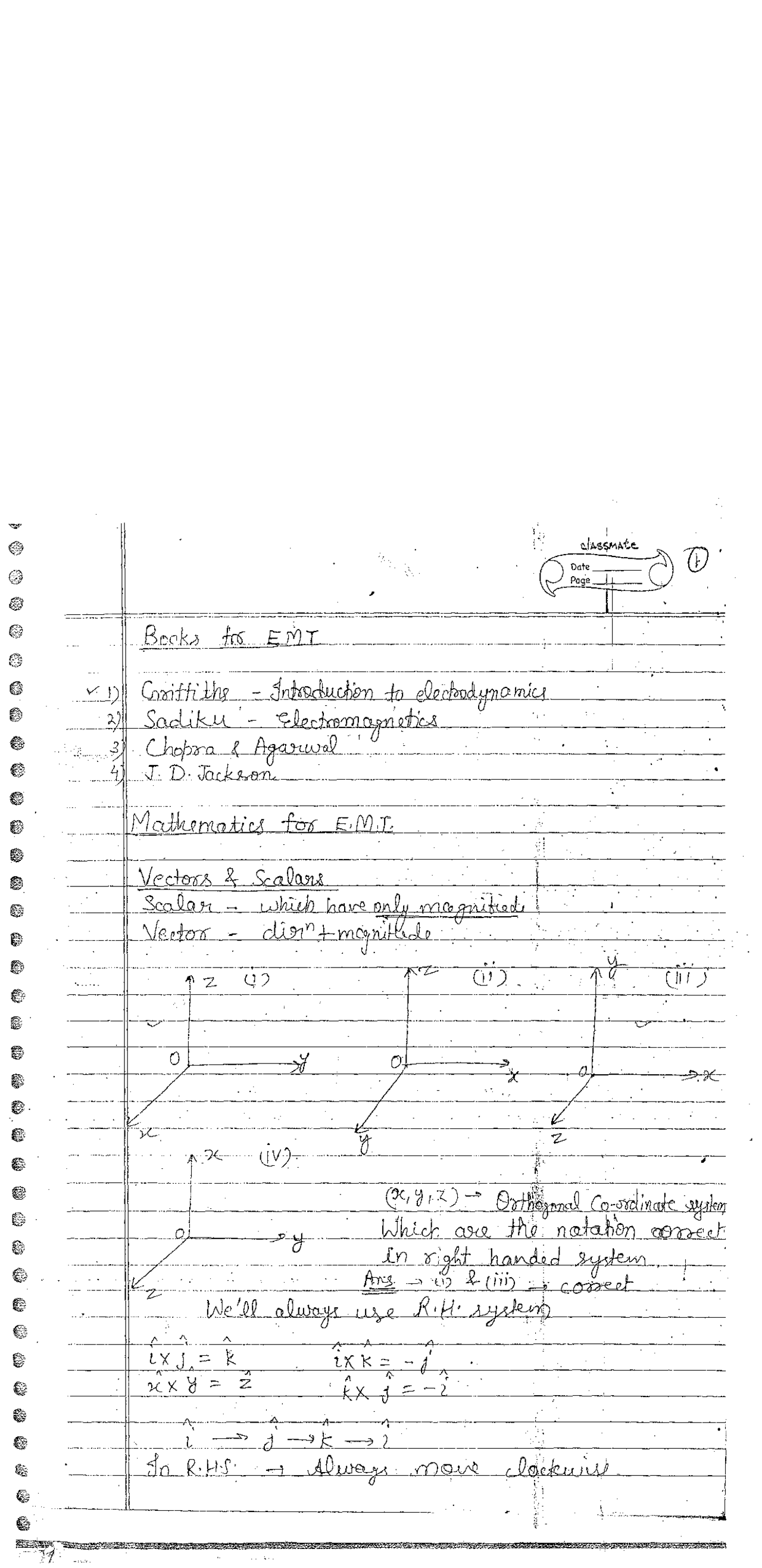 Electricity and Magnetism and Electrodynamics Complete Notes | Lecture ...