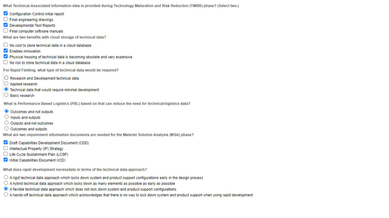 LOG 2150 Introduction to Technical Data Management - Module 3 Exam (Answered) | Exams Advanced ...