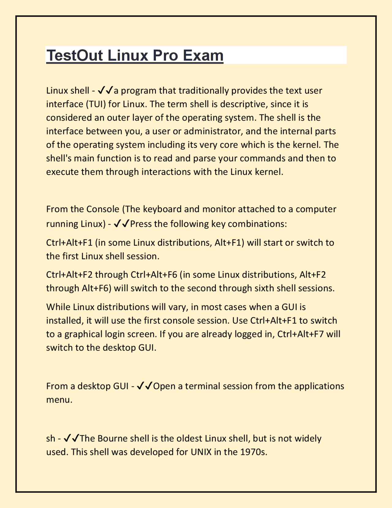 Linux Shell Commands: A Comprehensive Guide for Beginners | Exams Computer Science | Docsity