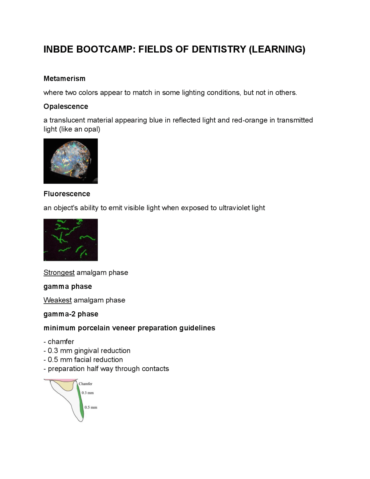 INBDE BOOTCAMP- FIELDS OF DENTISTRY (LEARNING) | Exams Social Sciences ...
