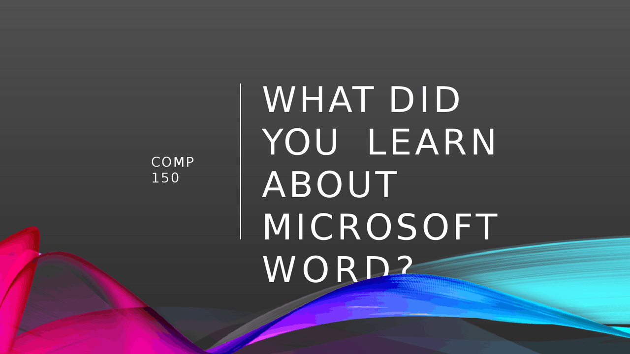 Microsoft Word Features: A Guide for Students | Assignments Computer Programming | Docsity