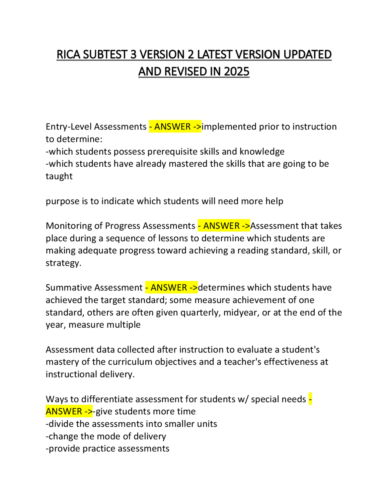Reading Assessment Types and Levels: A Comprehensive Guide for ...