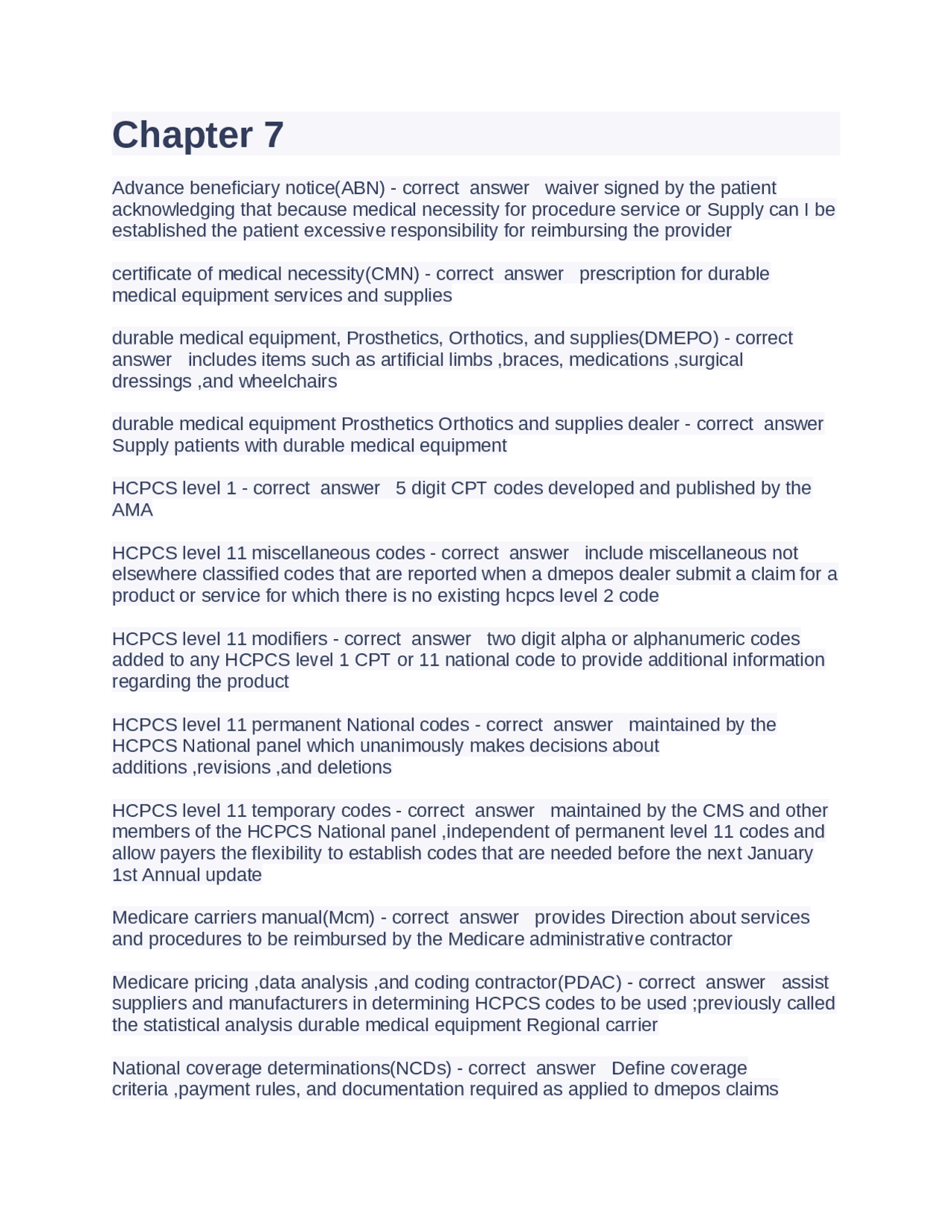 HCPCS Level 1 and 11 Codes: A Guide for Medical Billing Professionals ...