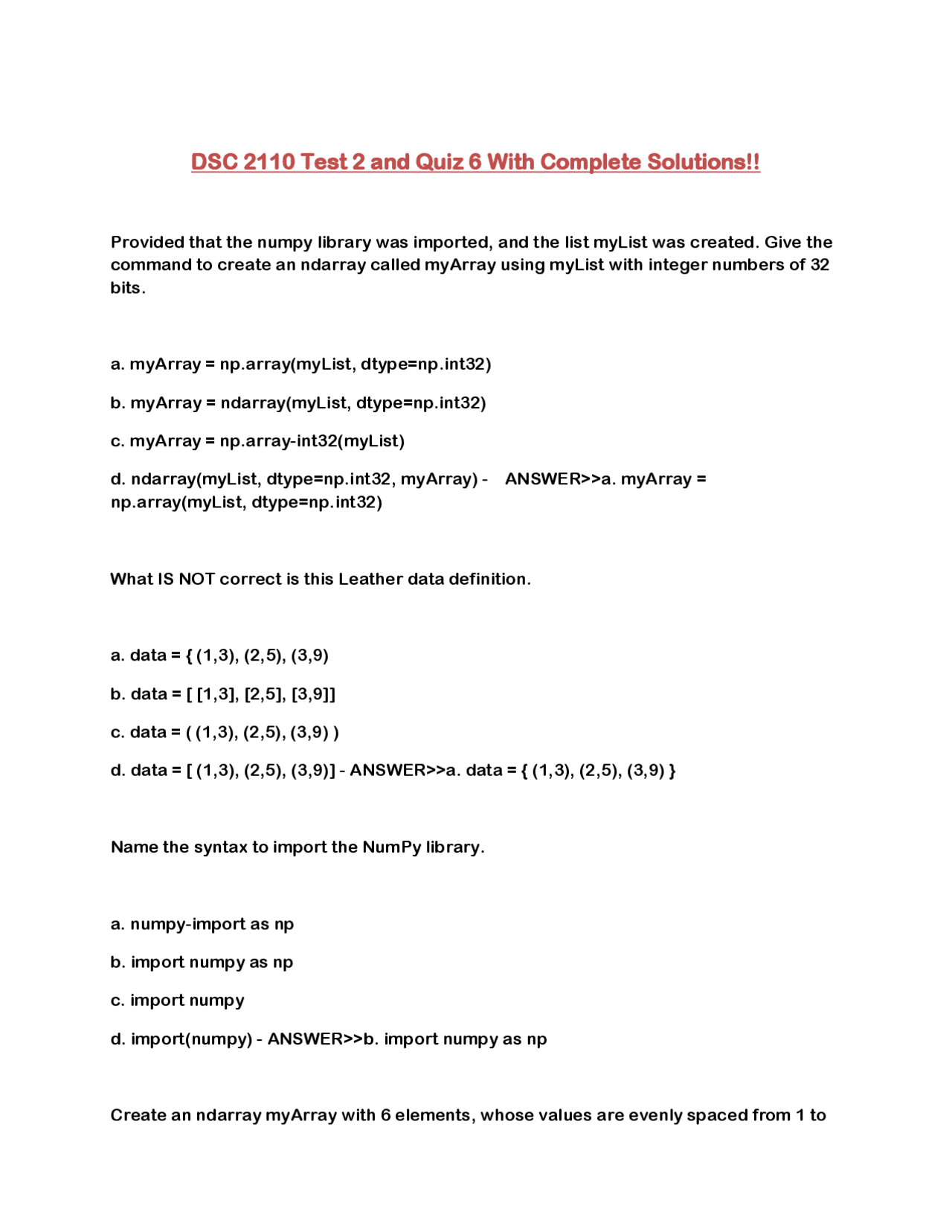 Python Programming Exercises: NumPy, Pandas, Seaborn, and Observable ...