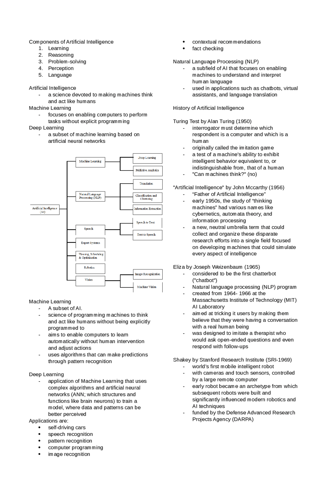 Information and Communications Technology | Study notes Information and ...