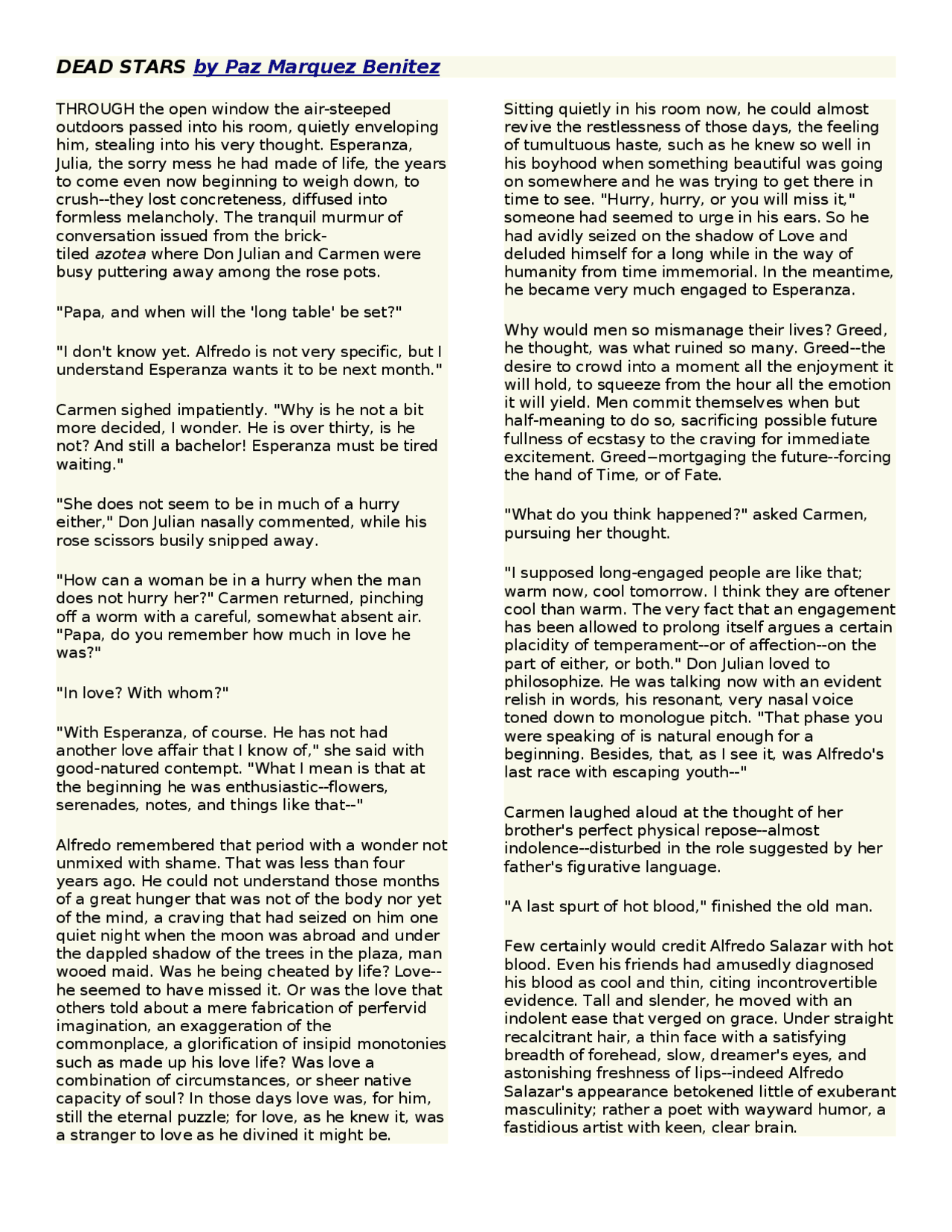 Summarization of Dead Stars | Schemes and Mind Maps English | Docsity