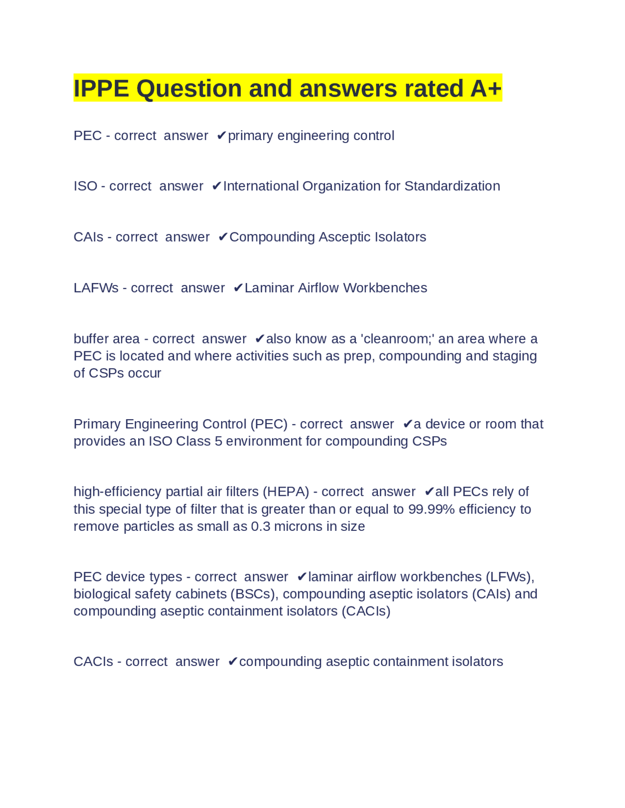 Pharmacy Compounding: USP 797 Standards & Best Practices | Exams ...