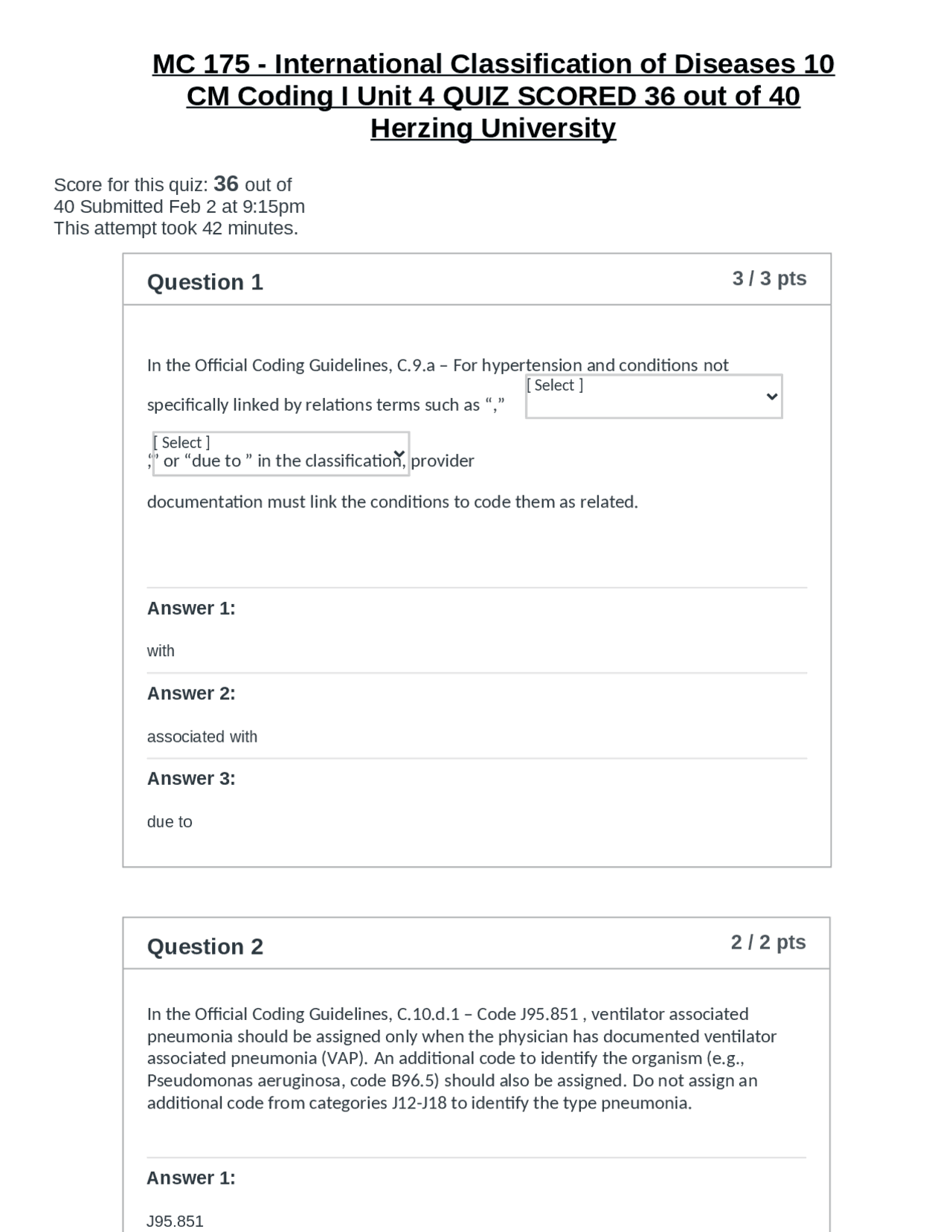 Medical Coding Practice Questions: Official Coding Guidelines | Exams ...