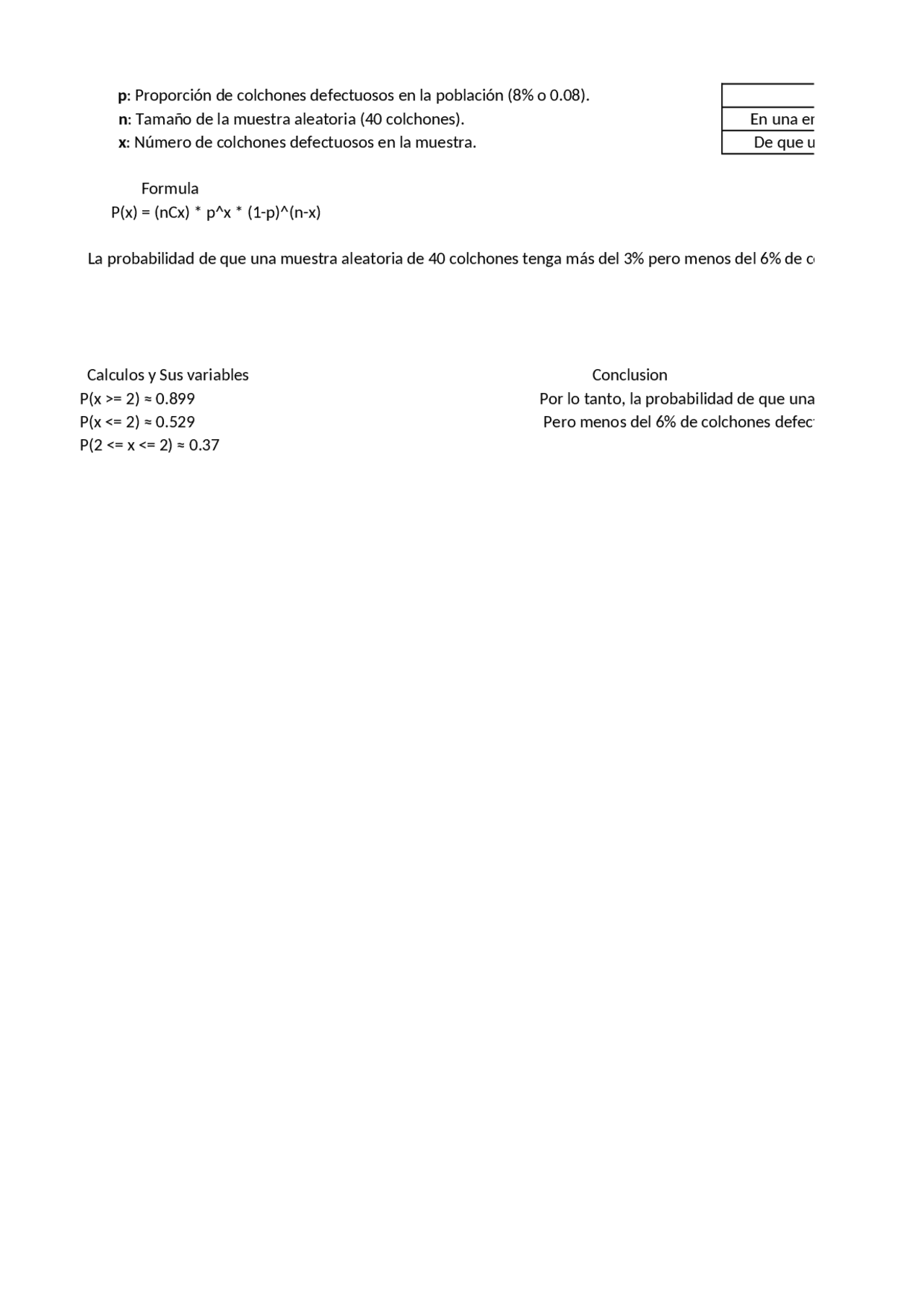 Ejercicio matematicas 4 | Cheat Sheet Mathematics | Docsity