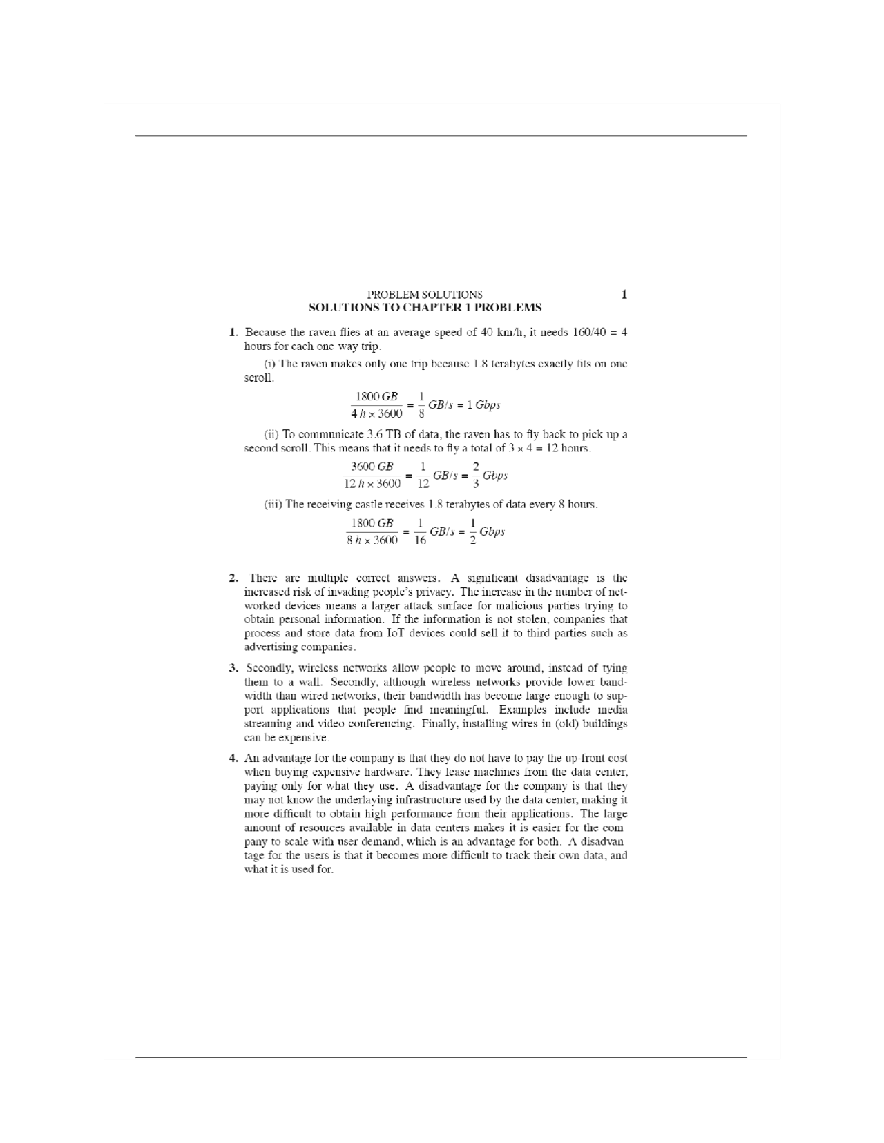 Solution Manual for Computer Networks 6th Edition All Chapters Full Complete verified ques ...