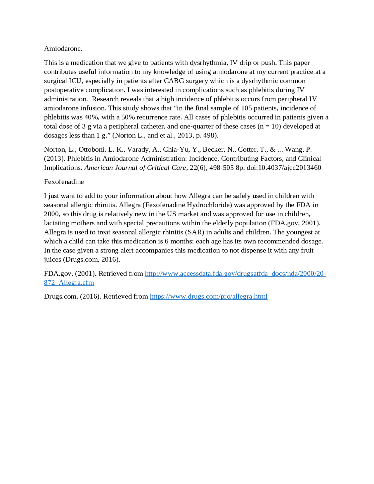 Amiodarone IV dripp or one time dose | Cheat Sheet Pharmacokinetics ...
