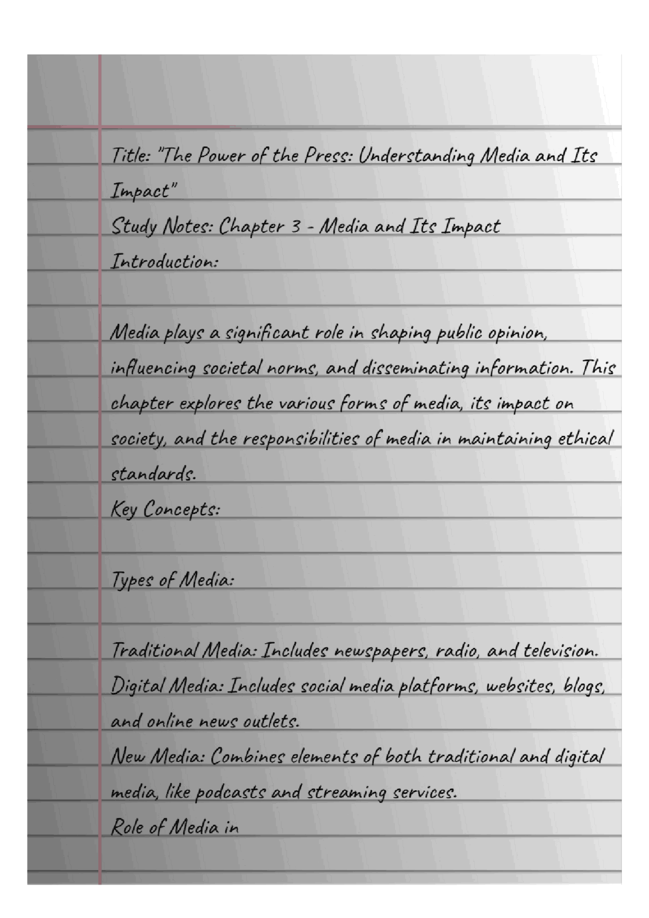 9th Class English Syllabus Study Notes for Effective Exam Preparation ...