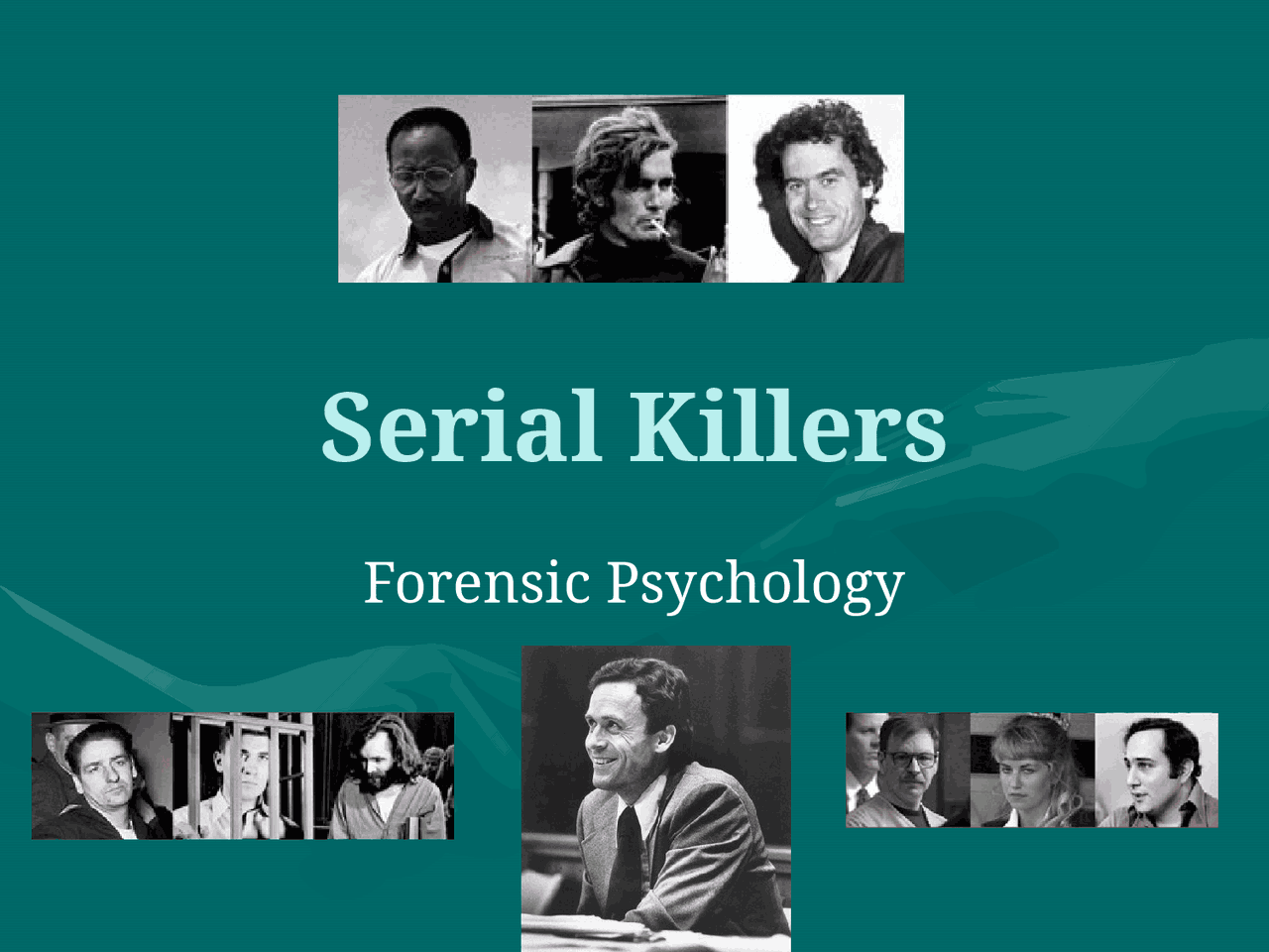 Serial Killers: Exploring the Mind of a Killer - Forensic Psychology ...
