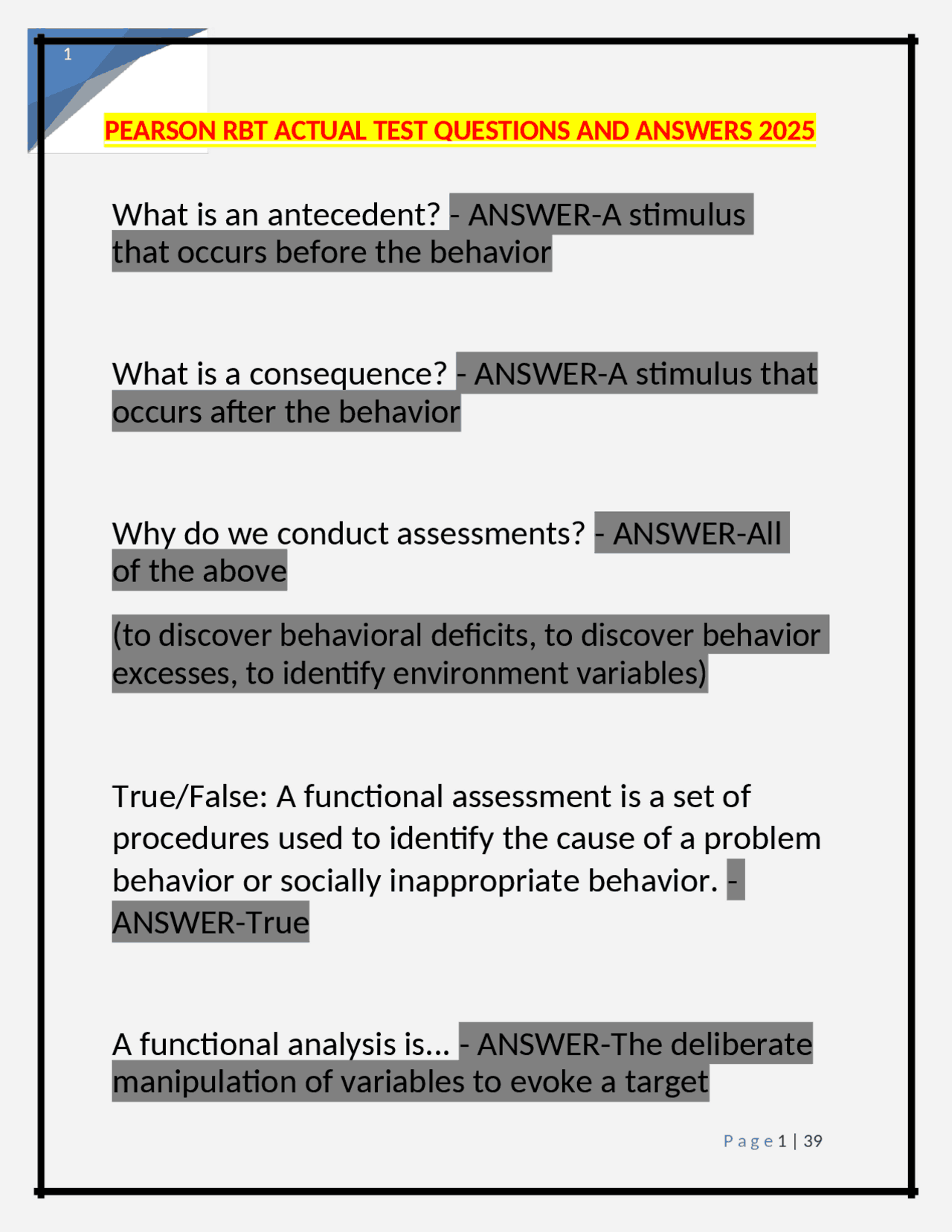 RBT Exam Practice Questions and Answers: A Comprehensive Guide | Exams ...