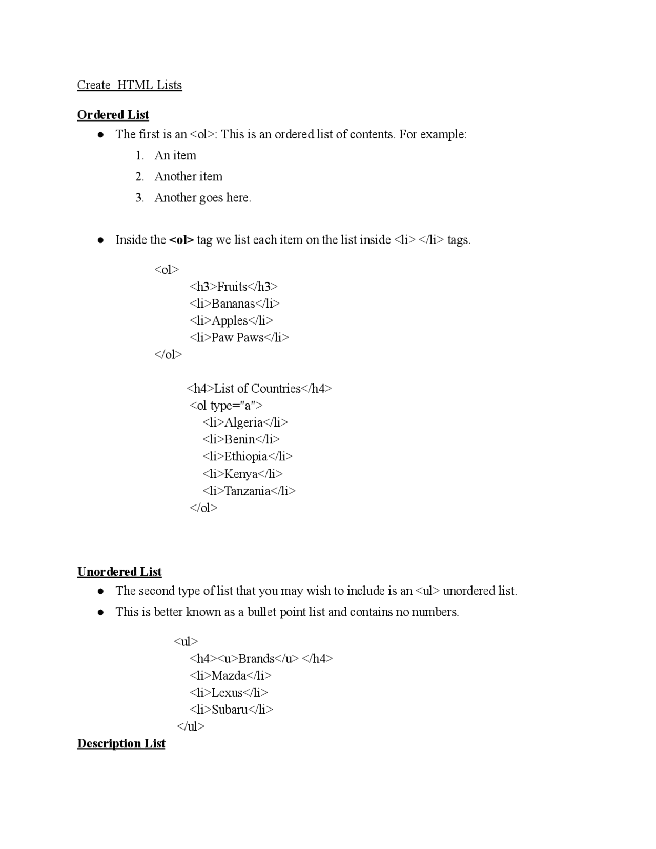 HTML Lists, Tables, Forms, and Semantic Elements: A Comprehensive Guide | Summaries Software ...