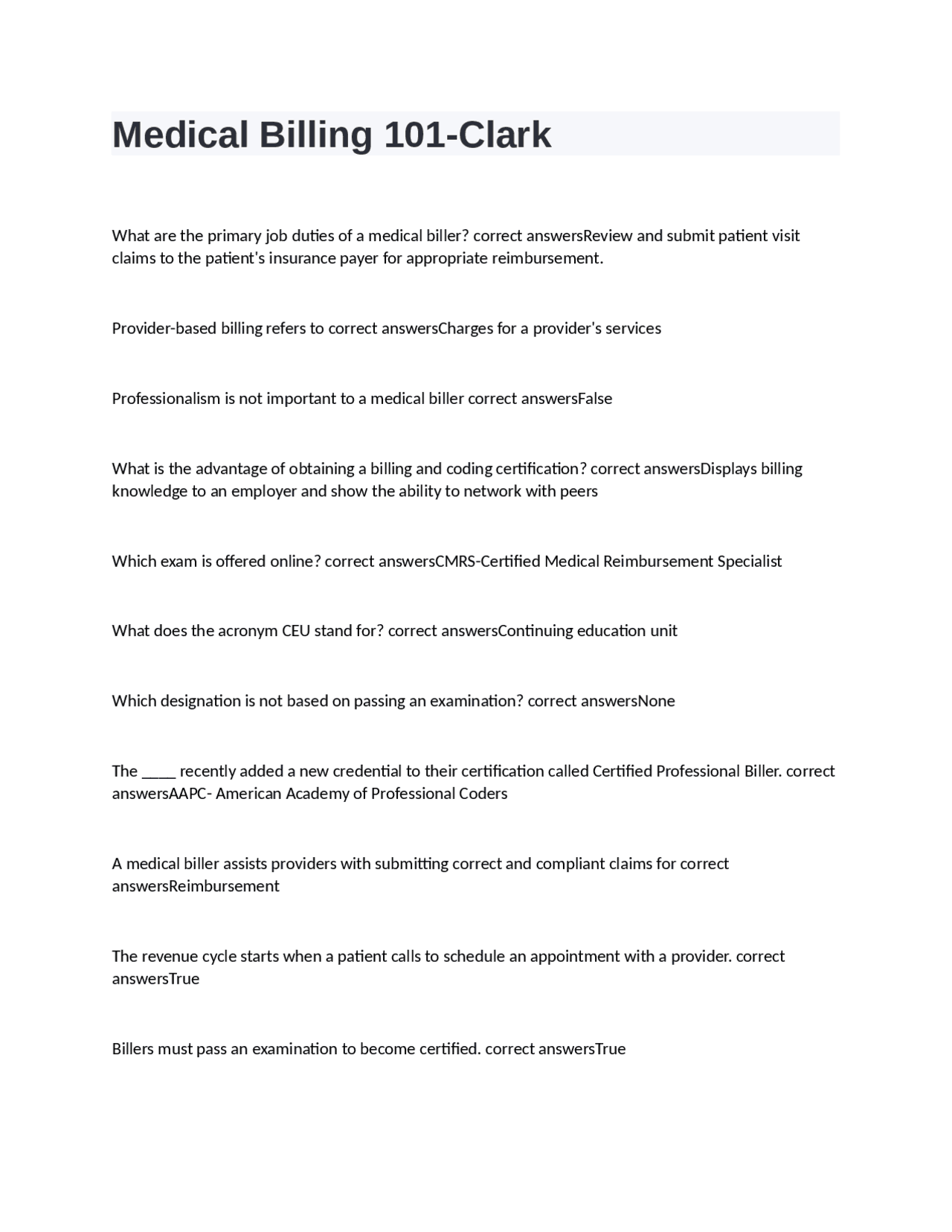Medical Billing 101: A Comprehensive Guide to Billing and Coding ...