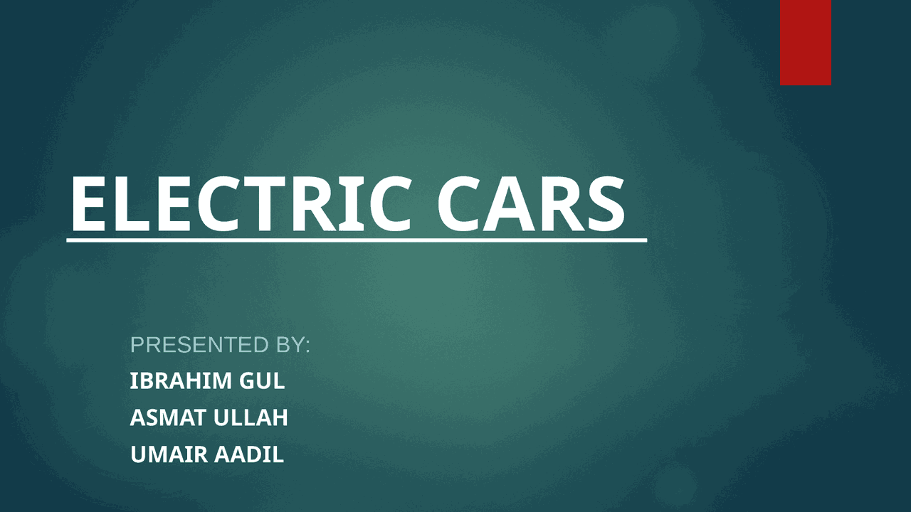 Electrical Engineering touch to cars in future | Study notes ...