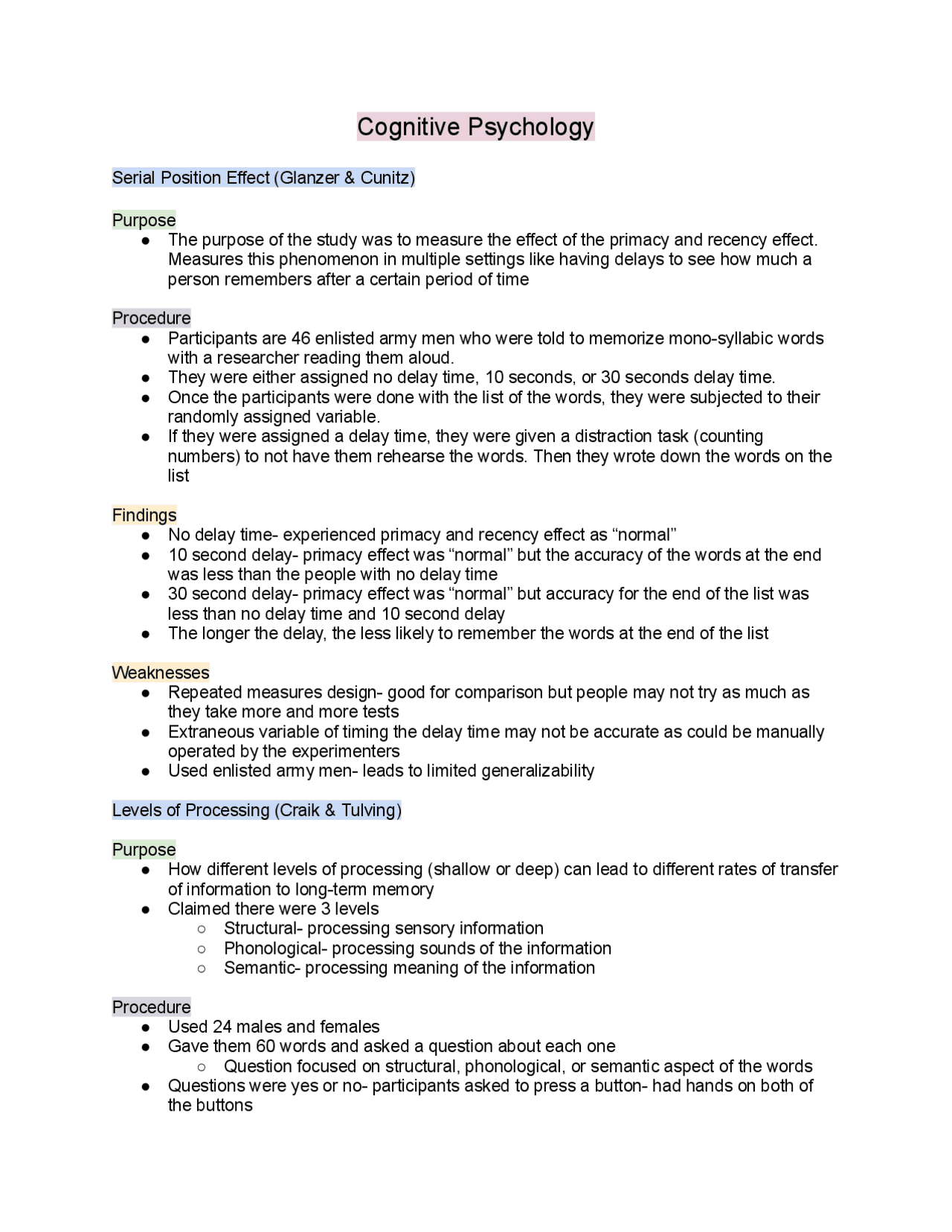 IB Psychology SL Studies for 3 Approaches | Study notes Psychology ...
