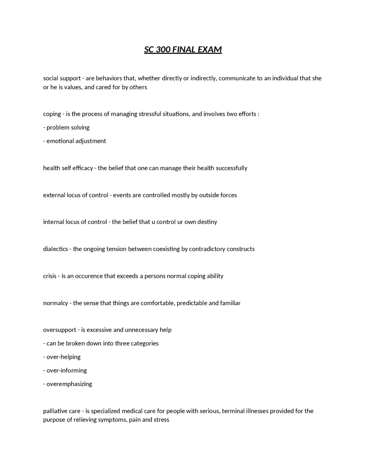 SC 300 FINAL EXAM question and answers | Exams Advanced Education | Docsity