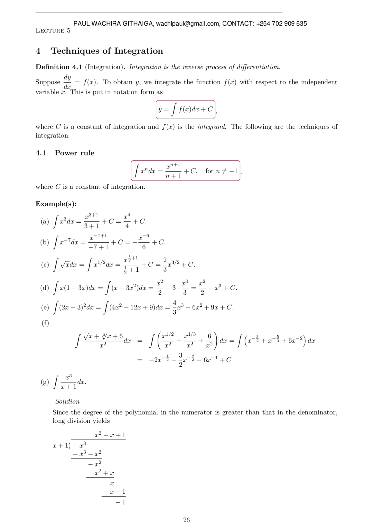 Integration of Trigonometric Functions: Techniques and Applications ...