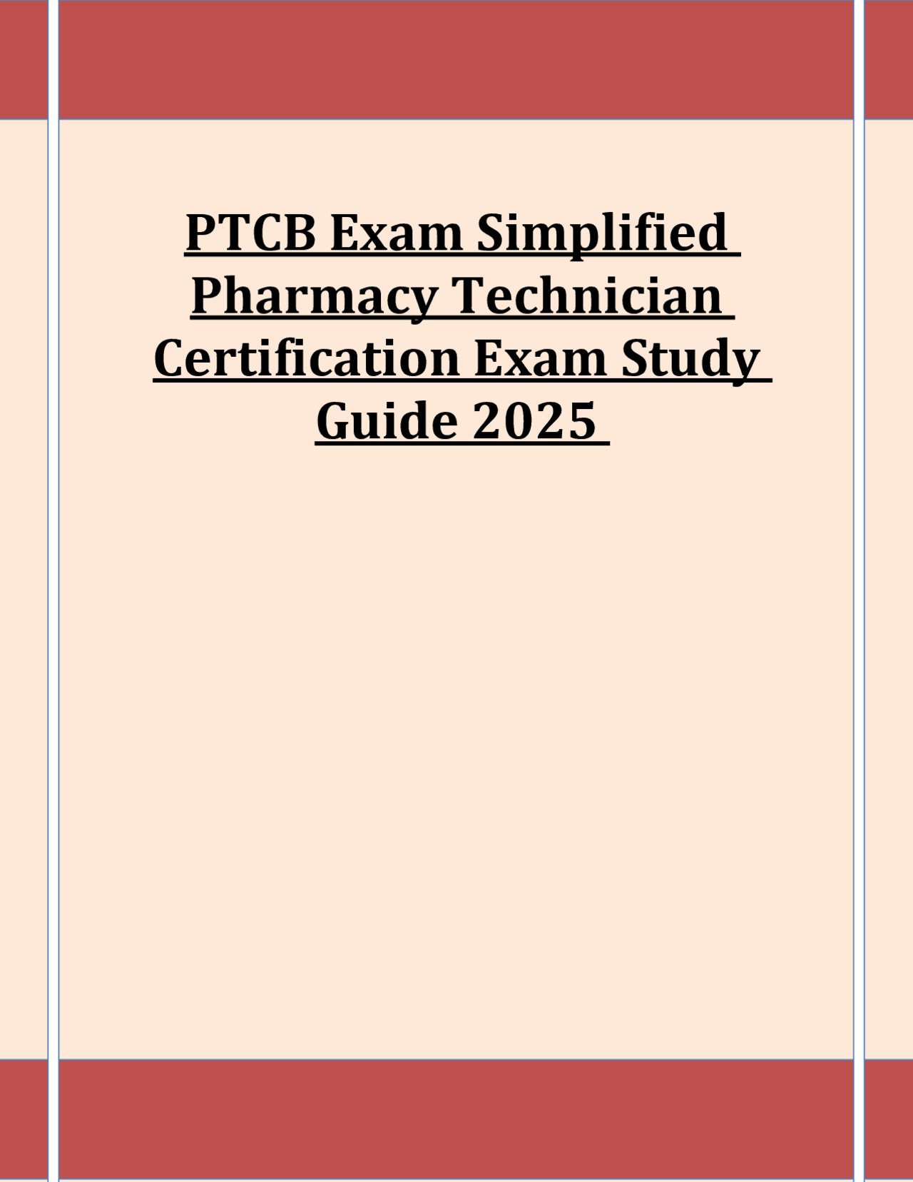 PTCB Exam Simplified: Pharmacy Technician Certification Exam Study ...