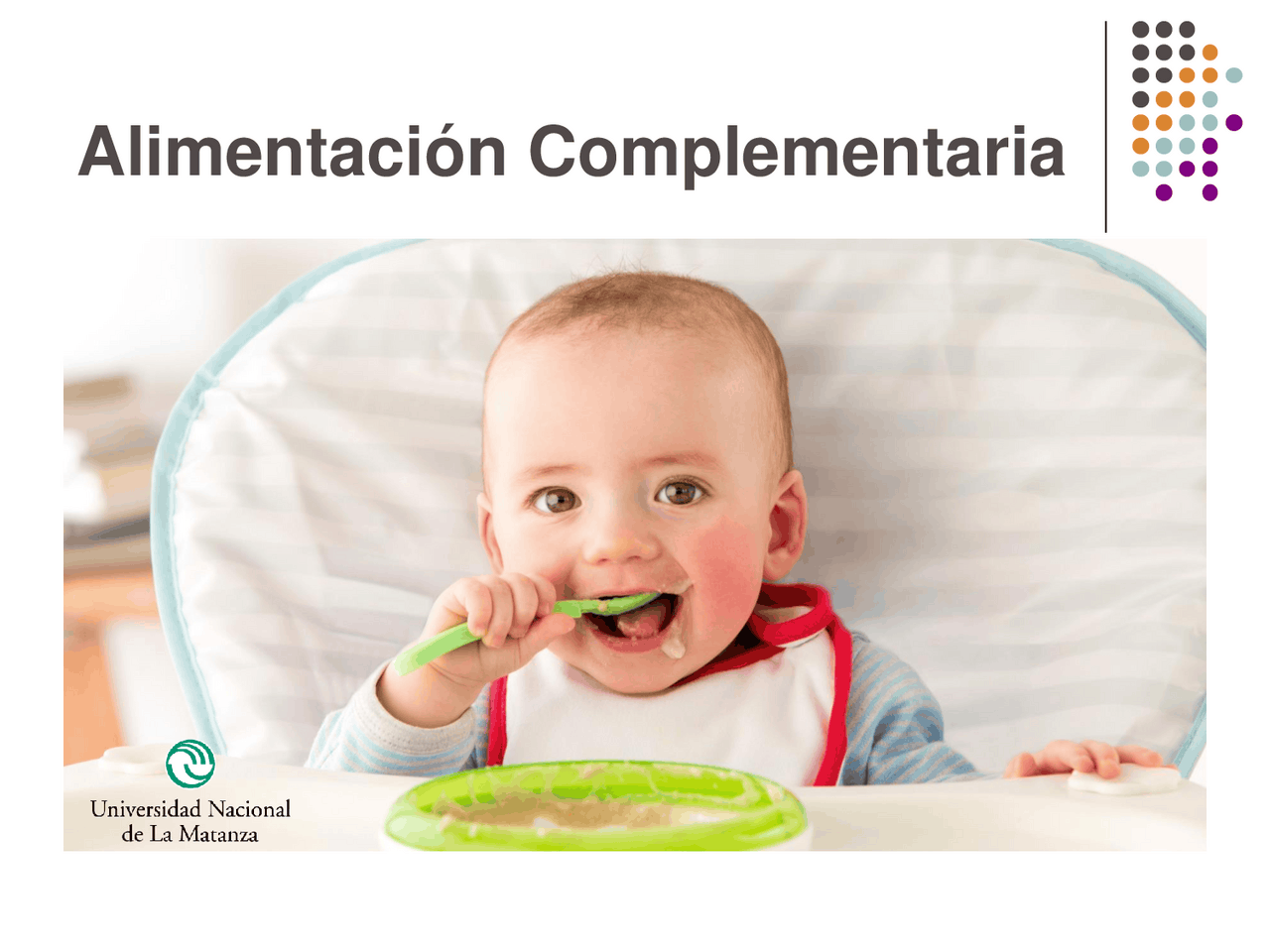 Alimentación complementaria | Guías, Proyectos, Investigaciones de Nutrición | Docsity