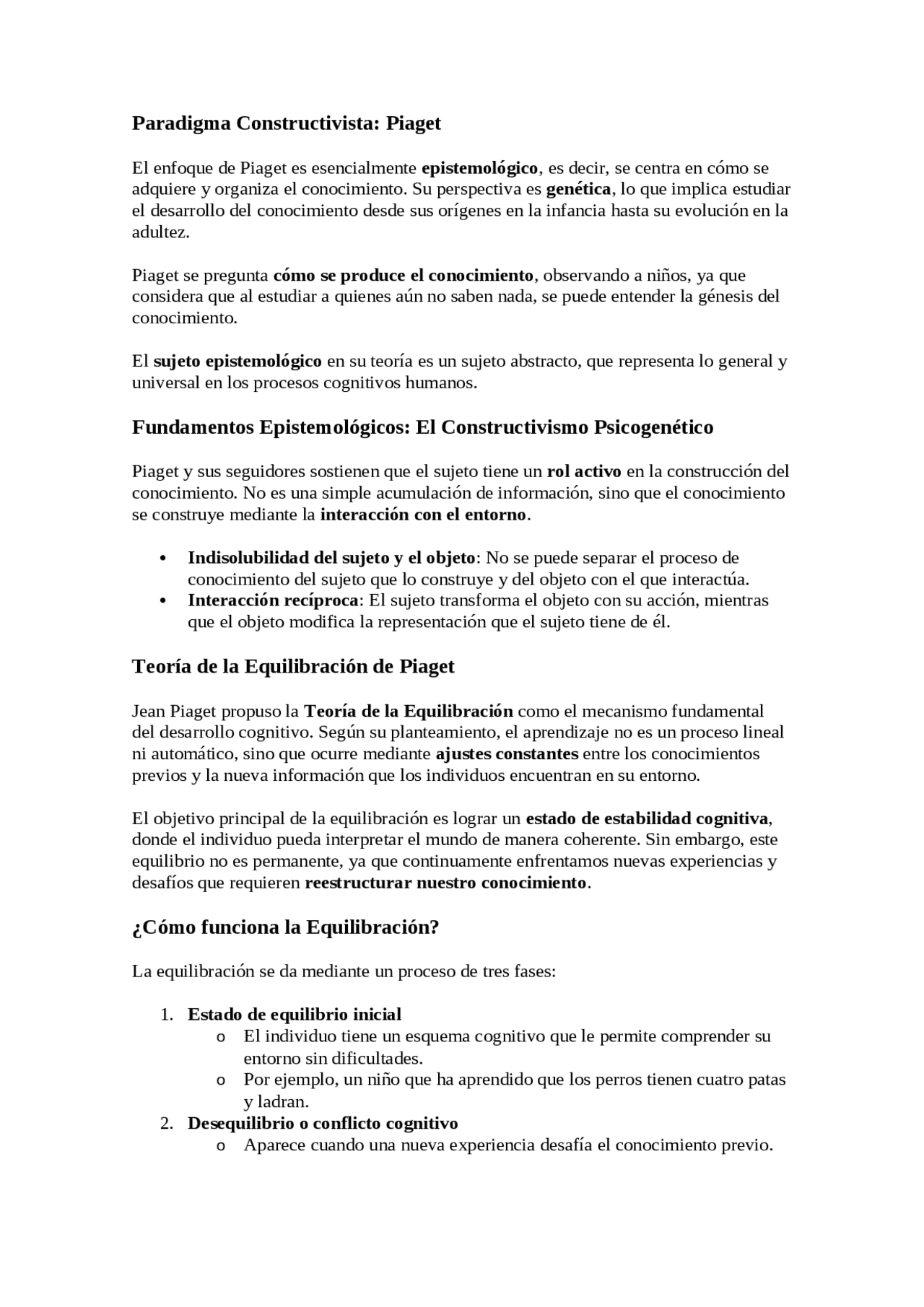 Paradigma Constructivista | Resúmenes de Informática | Docsity