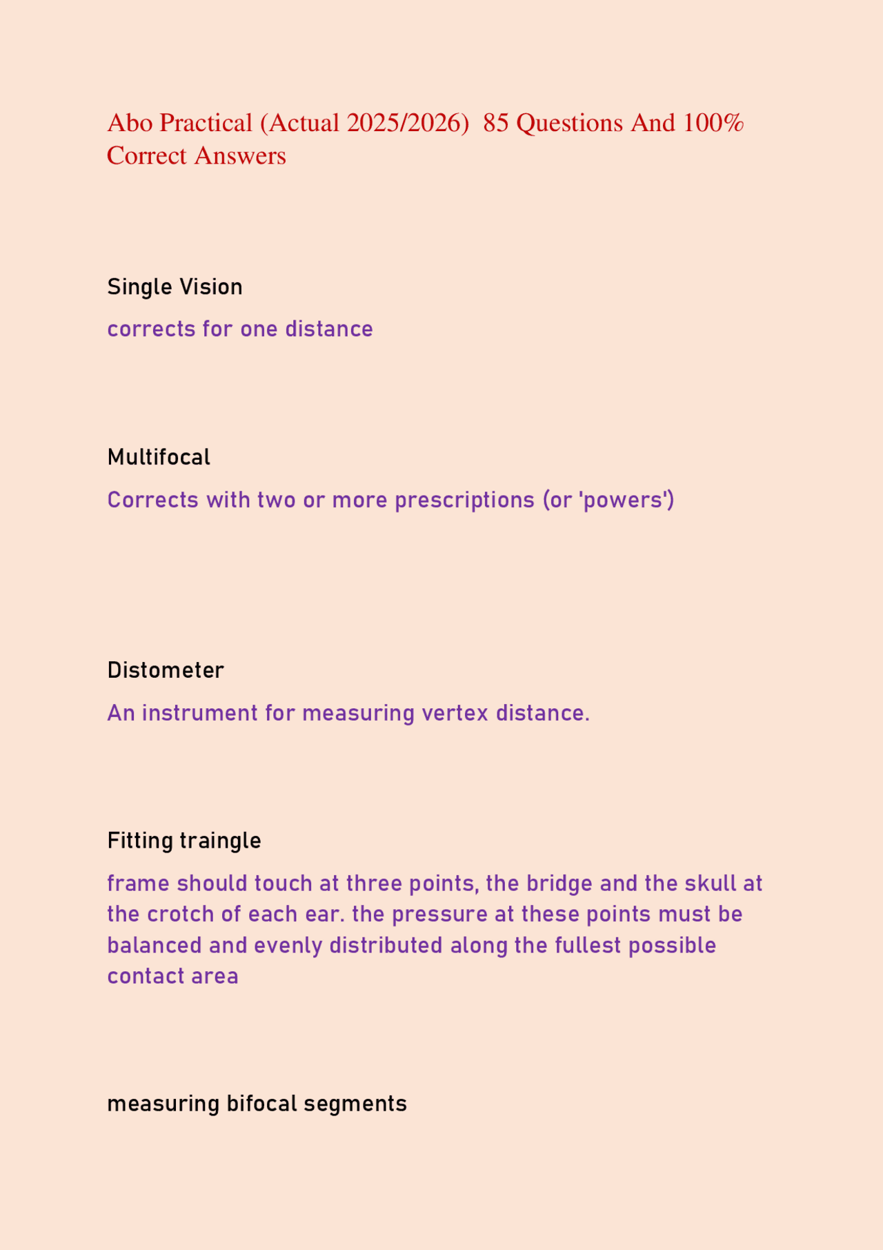 Optometry and Eyewear: A Comprehensive Guide to Terminology ...