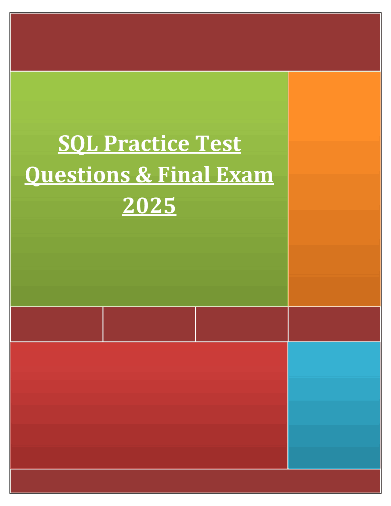 SQL Data Analysis Practice Test Questions & Final Exam 2025 | Exams ...