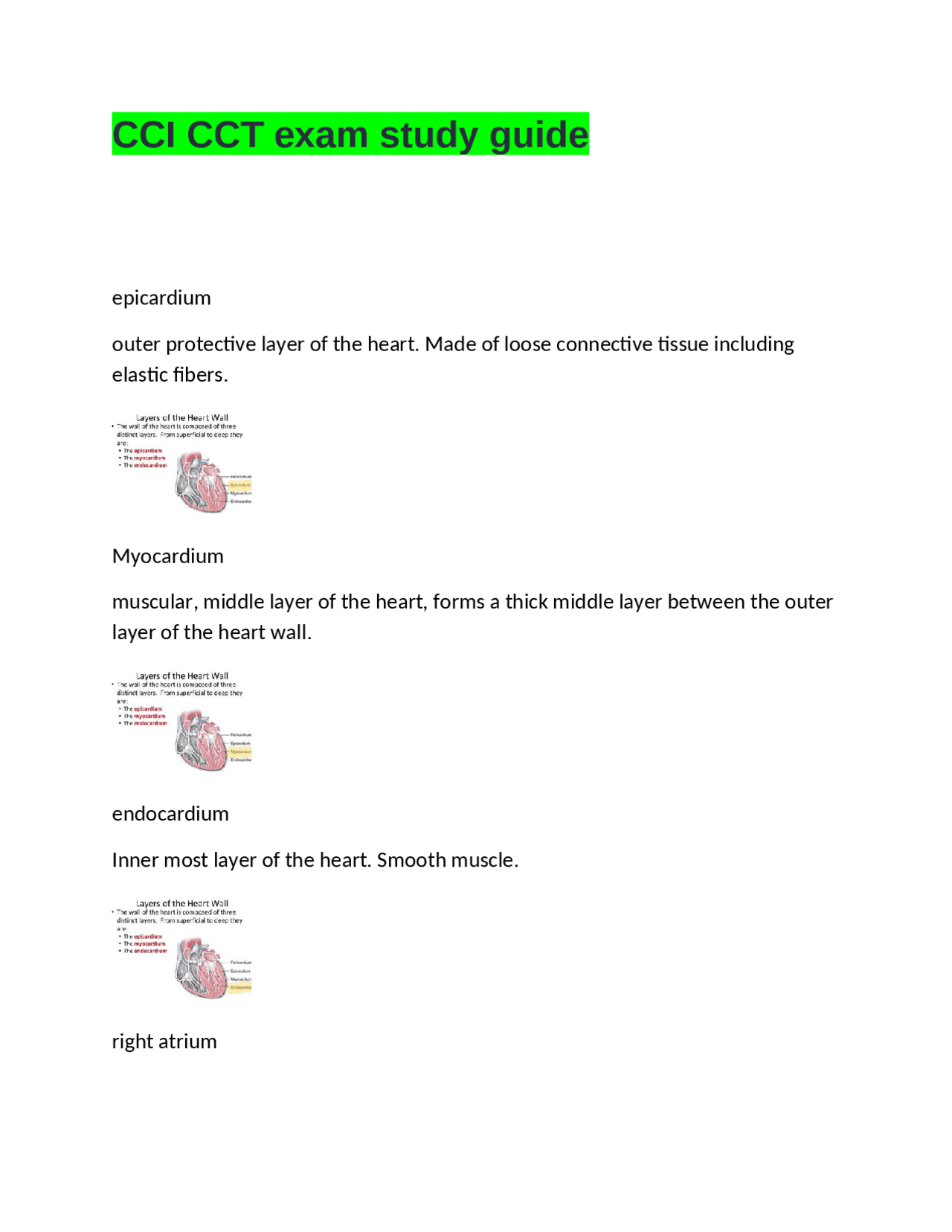 CCI CCT exam study guide with complete solutions || latest updated ...