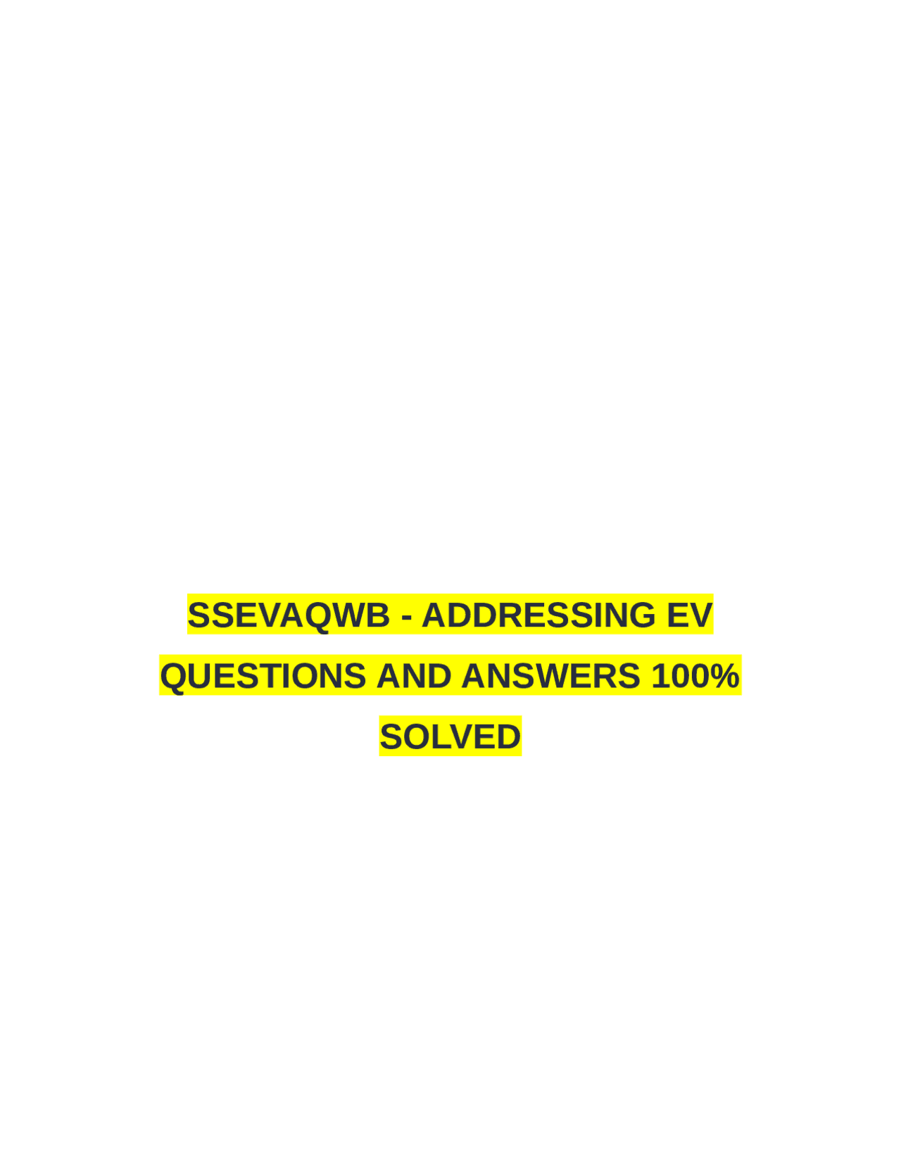 Addressing EV Questions and Answers: A Guide to Electric Vehicle ...