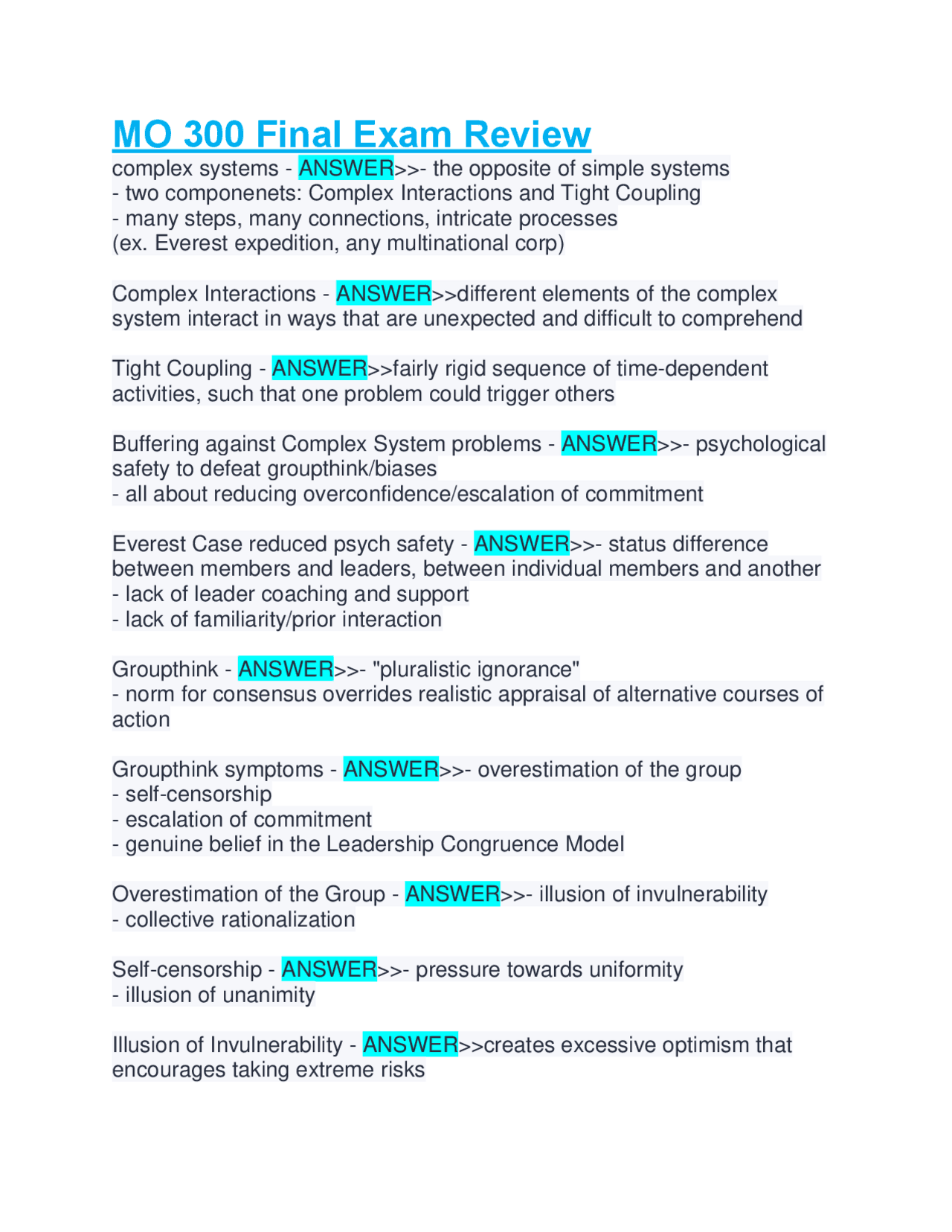 NAB EXAM STUDY STAN MUCINIC QUESTIONS (66 TERMS) | Exams Nursing | Docsity