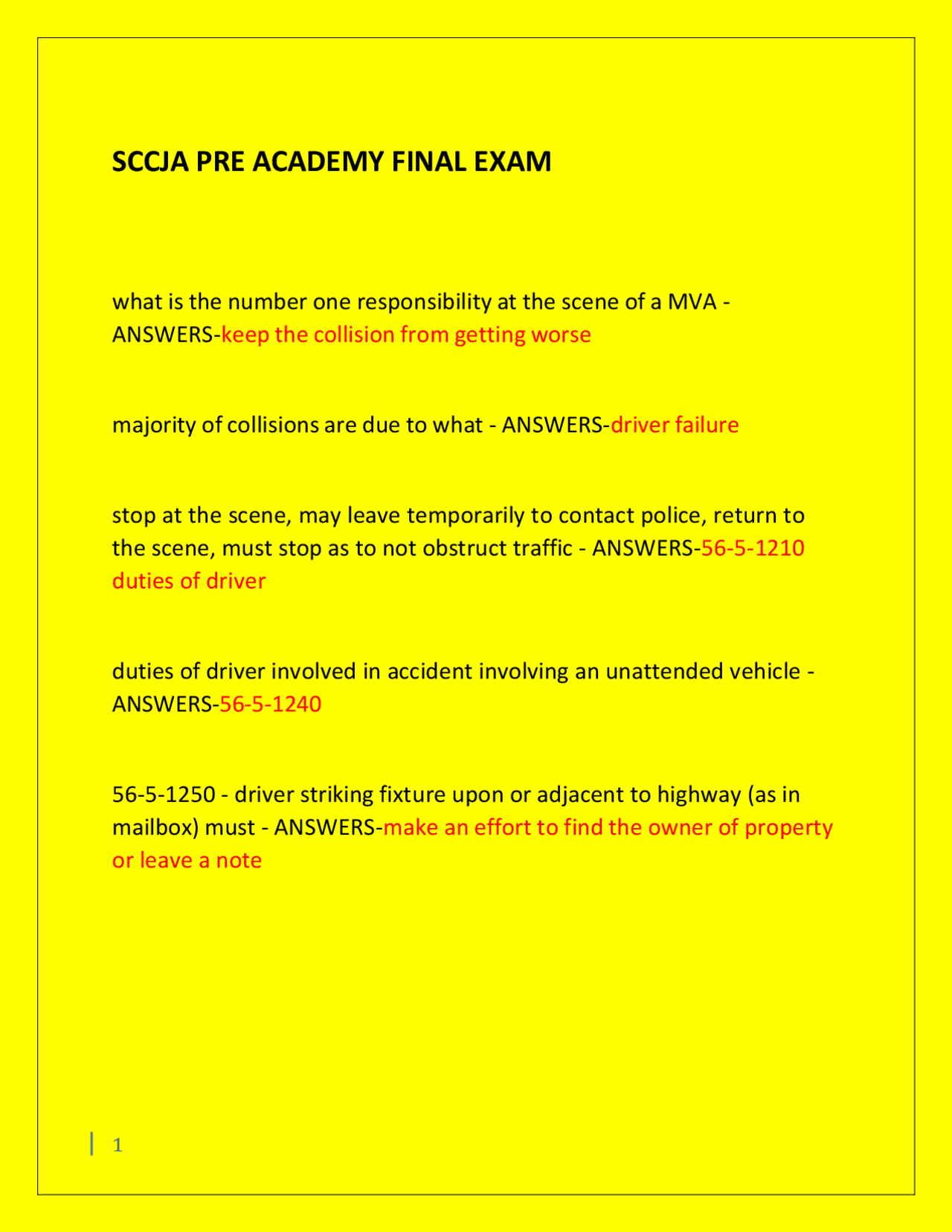 SCCJA PRE ACADEMY FINAL EXAM SCCJA PRE ACADEMY FINAL EXAM | Exams ...