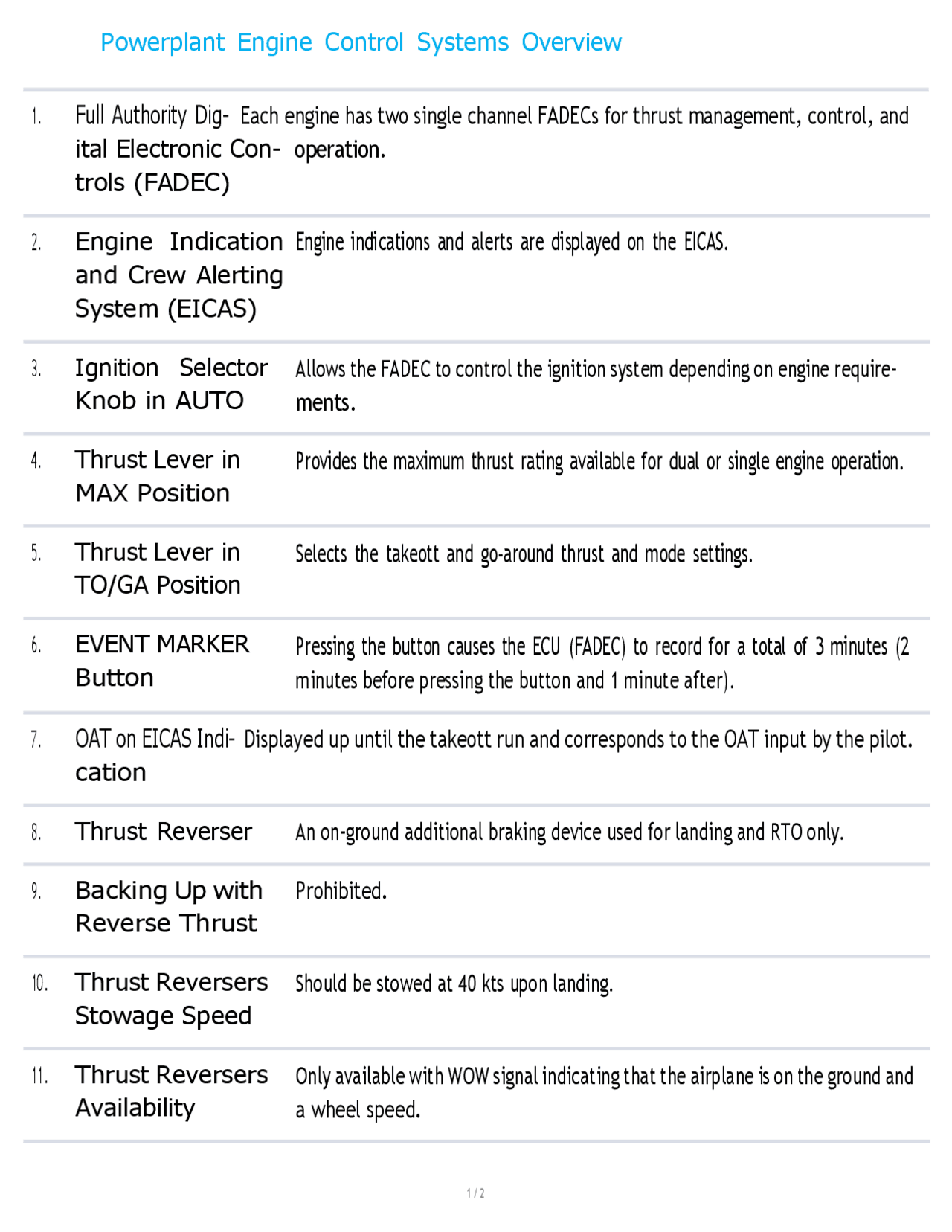 Powerplant Engine Control Systems Overview: A Guide to Aircraft Engine Management | Exams ...