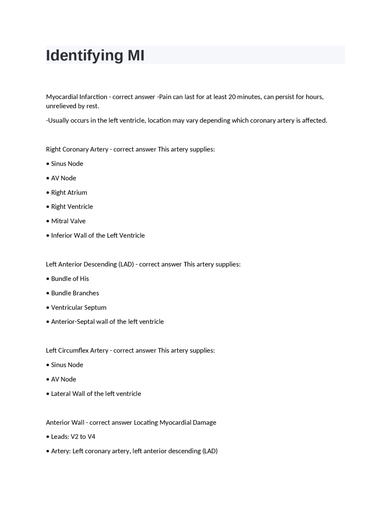 Identifying Myocardial Infarction: A Guide to ECG Interpretation and ...