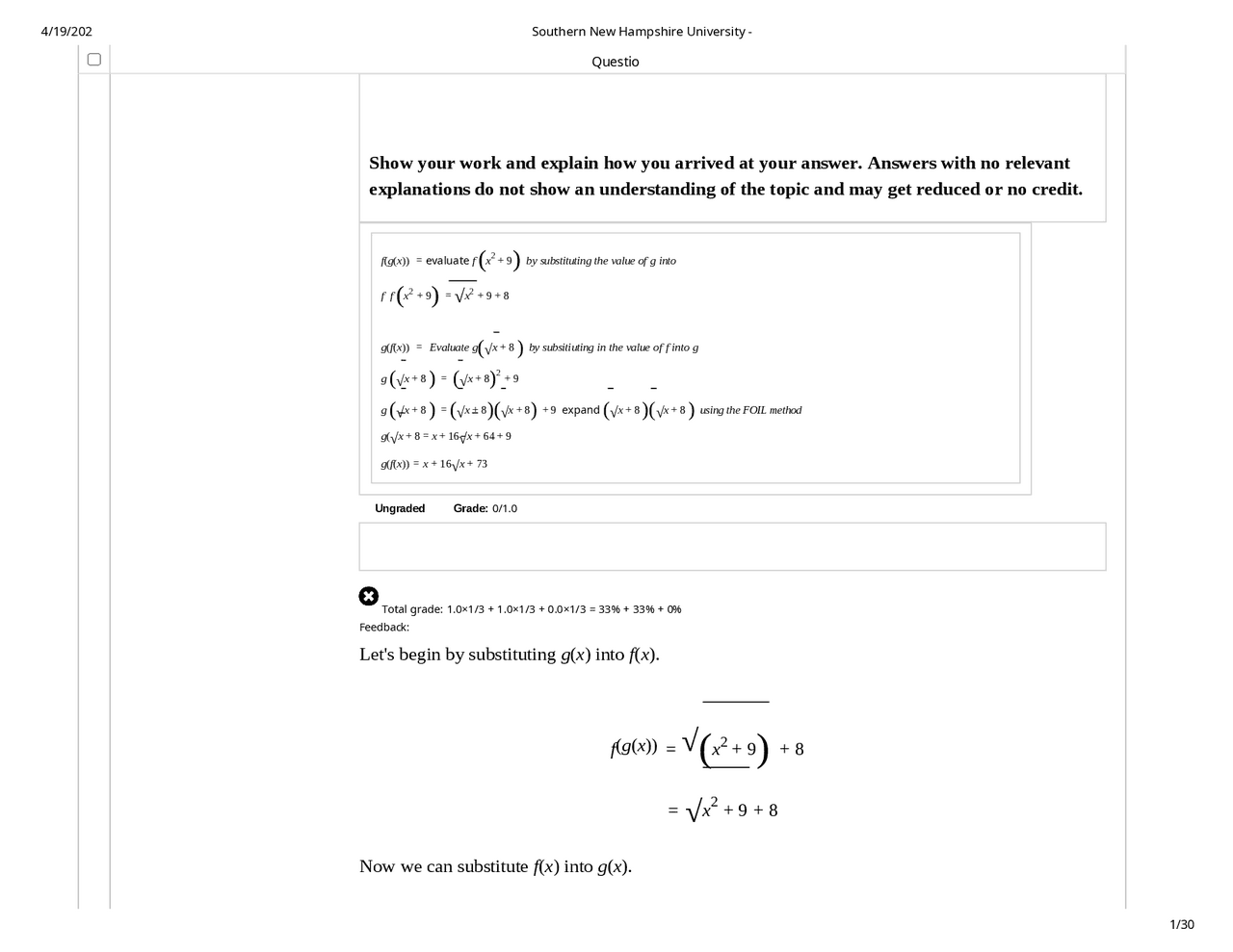 MAT 136 exam 2 SPRING 2025 (SNHU) | Exams Mathematics | Docsity