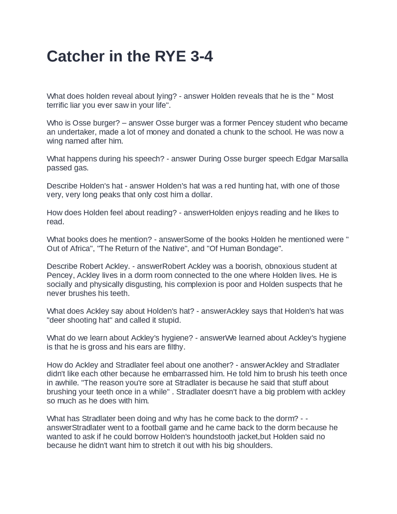 Catcher in the Rye: Character Analysis and Themes | Exams Advanced ...