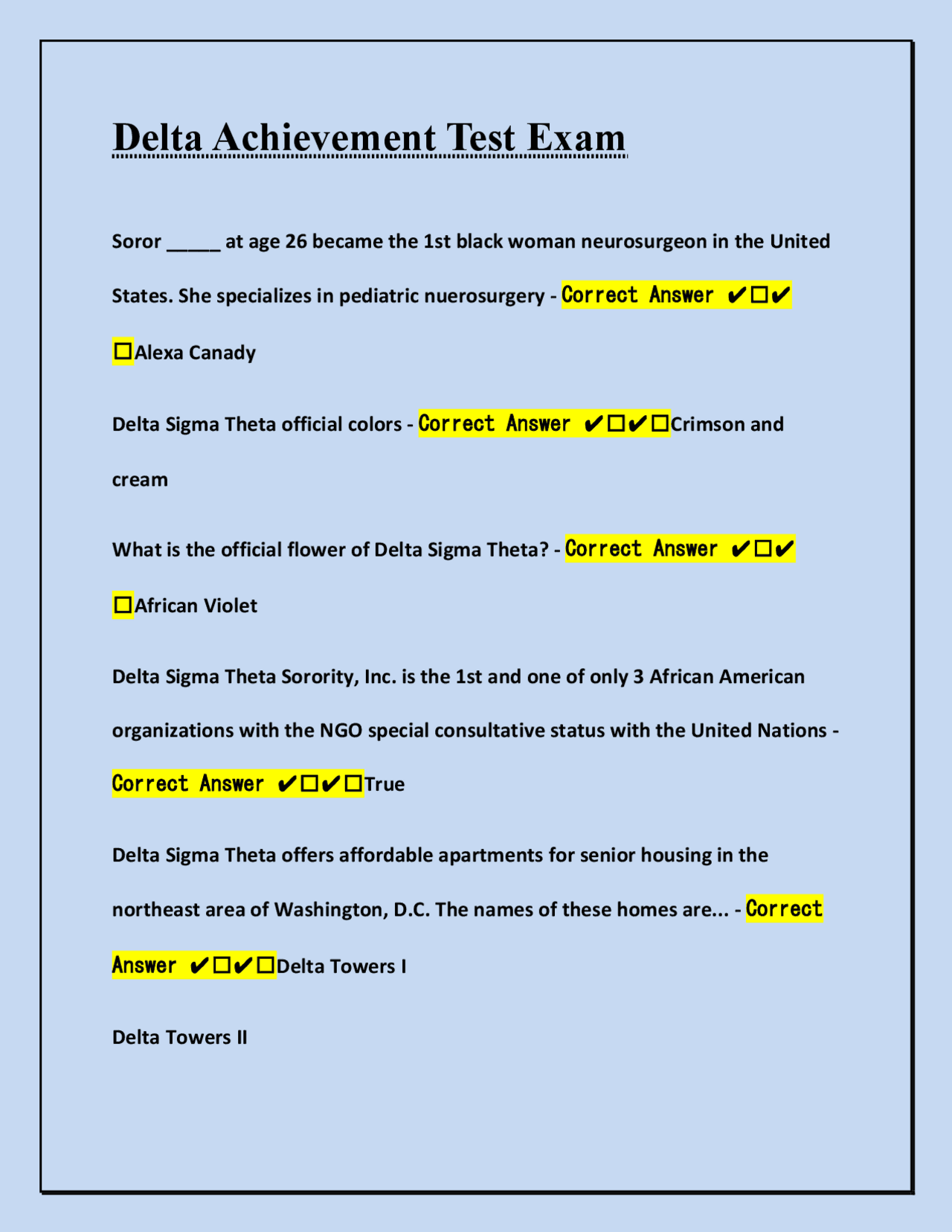 Delta Achievement Ultimate Exam Prep Guide: Ace Your Test with Premium ...