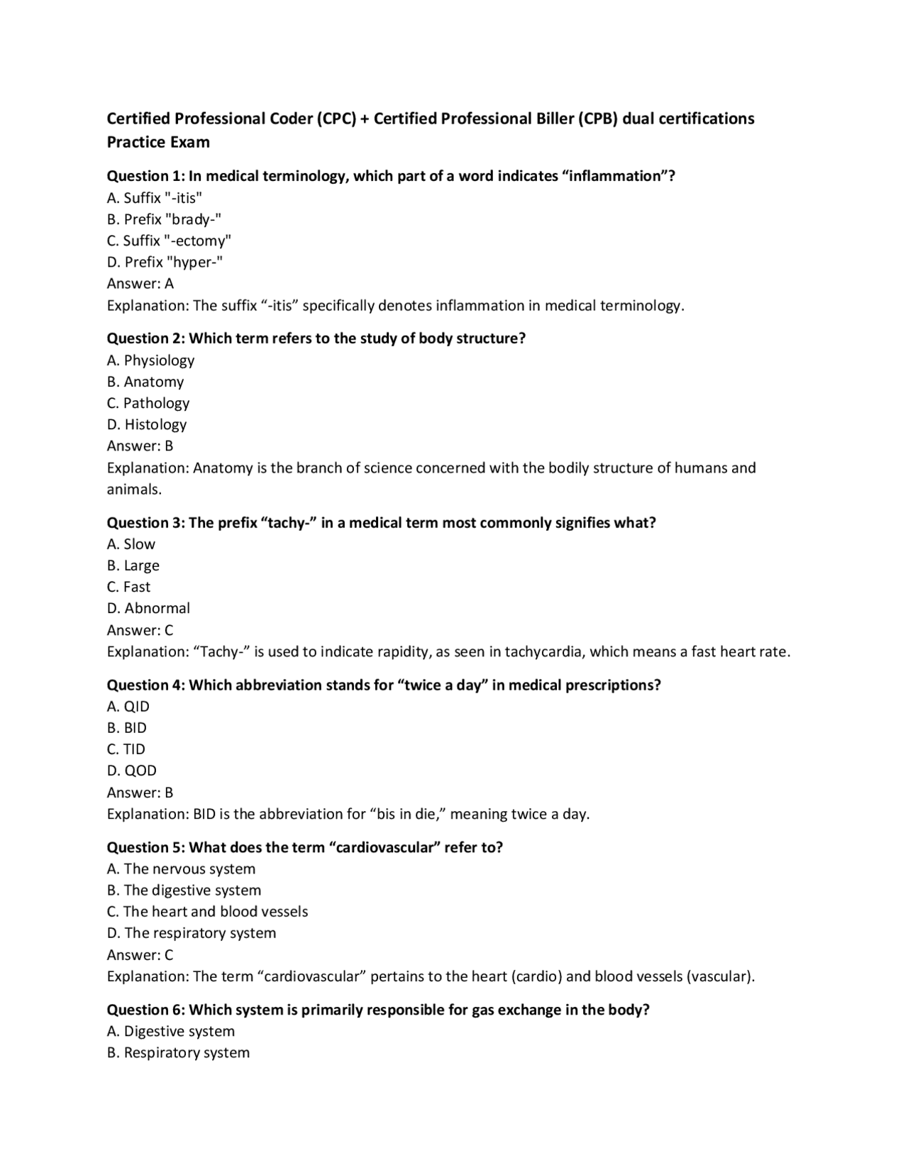 Certified Professional Coder (CPC) + Certified Professional Biller (CPB ...