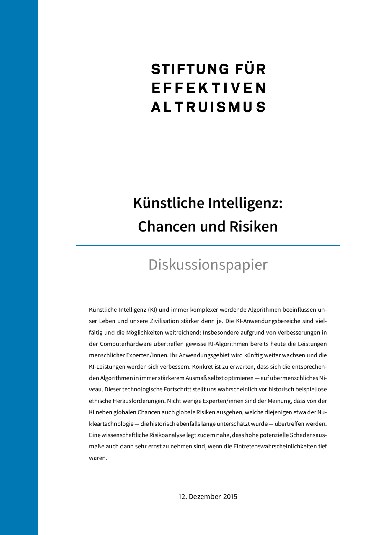 Künstliche Intelligenz | High school final essays Computer science ...