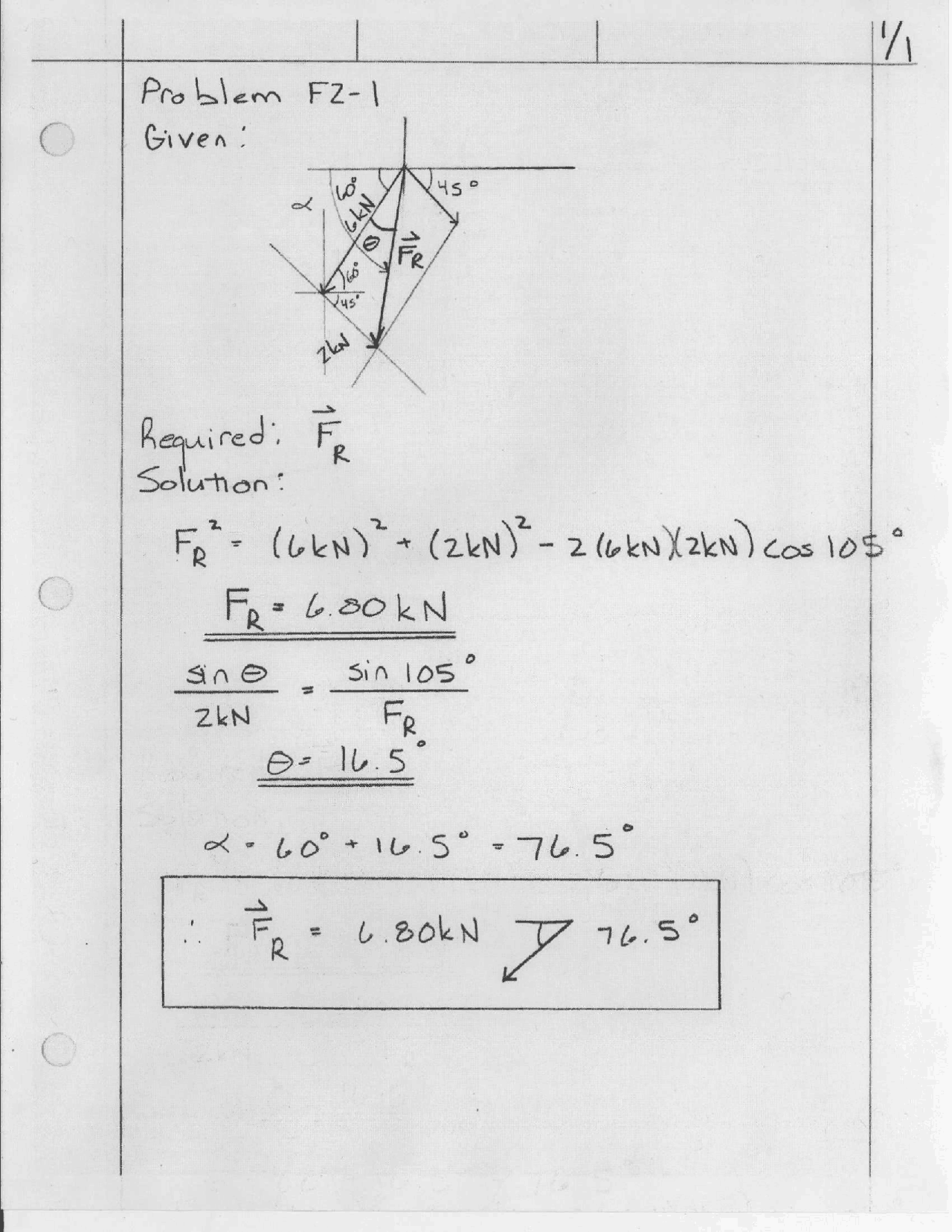 HW1 Solutions Statistical Statics | Exams Engineering | Docsity