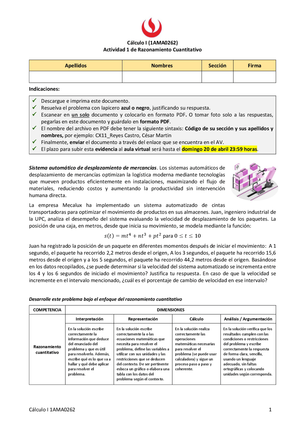 Razonamiento cuantitativo | Apuntes de Matemáticas | Docsity