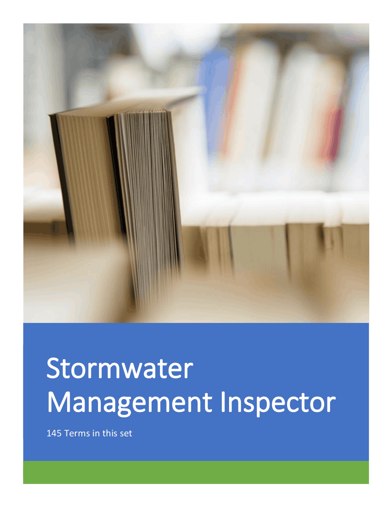 Stormwater Management Inspector Exam Prep: Questions and Answers ...