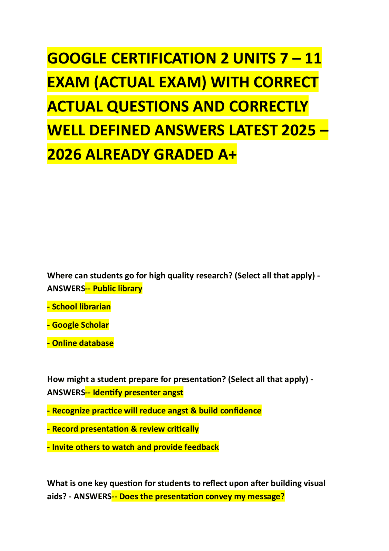 Google Tools for Education: A Multiple Choice Quiz | Exams Computer ...