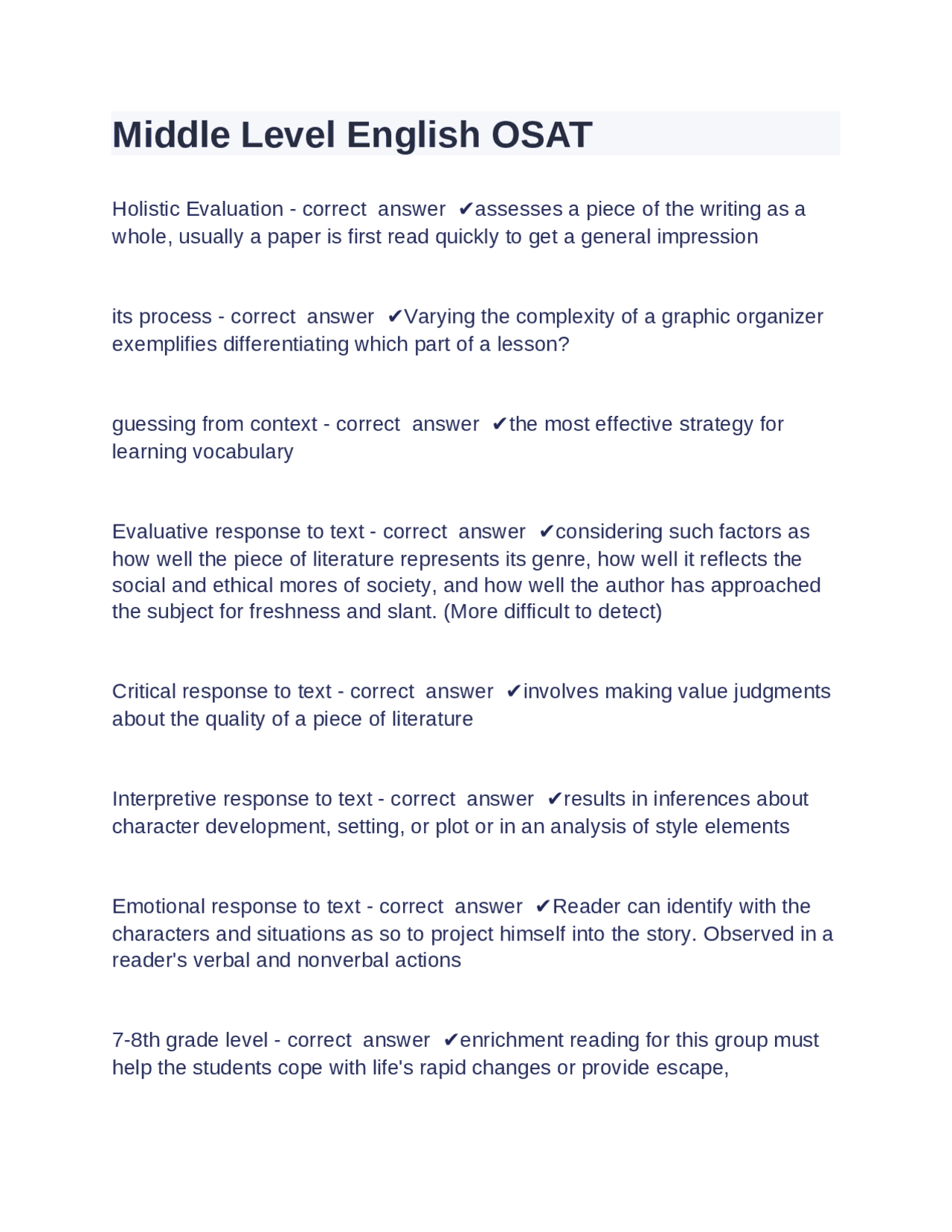 Glossary of Literary Terms and Concepts for Middle and High School ...